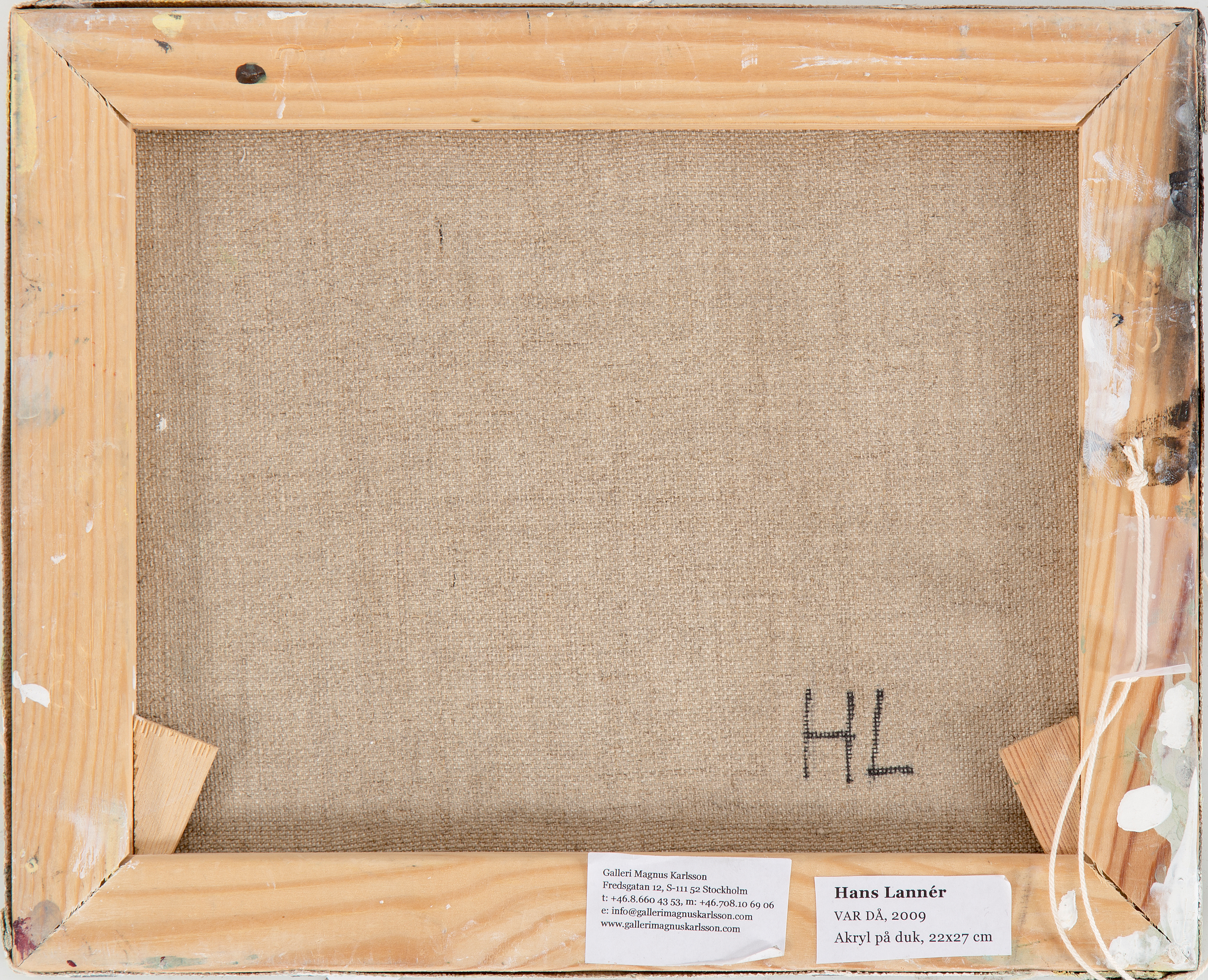 HANS LANNÉR, - Bukowskis