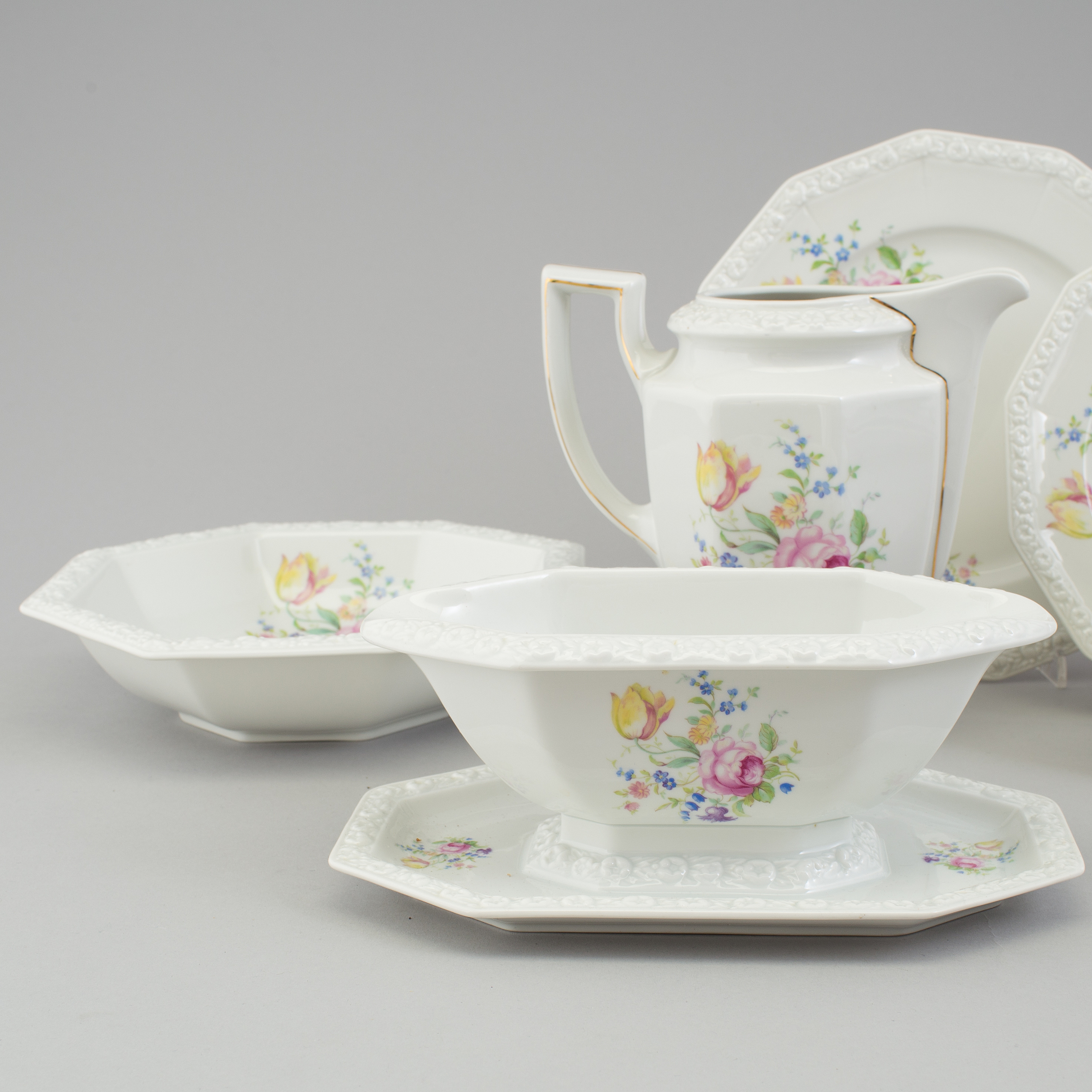A 74 piece 'Maria' porcelain dinner and coffee service from rosenthal ...