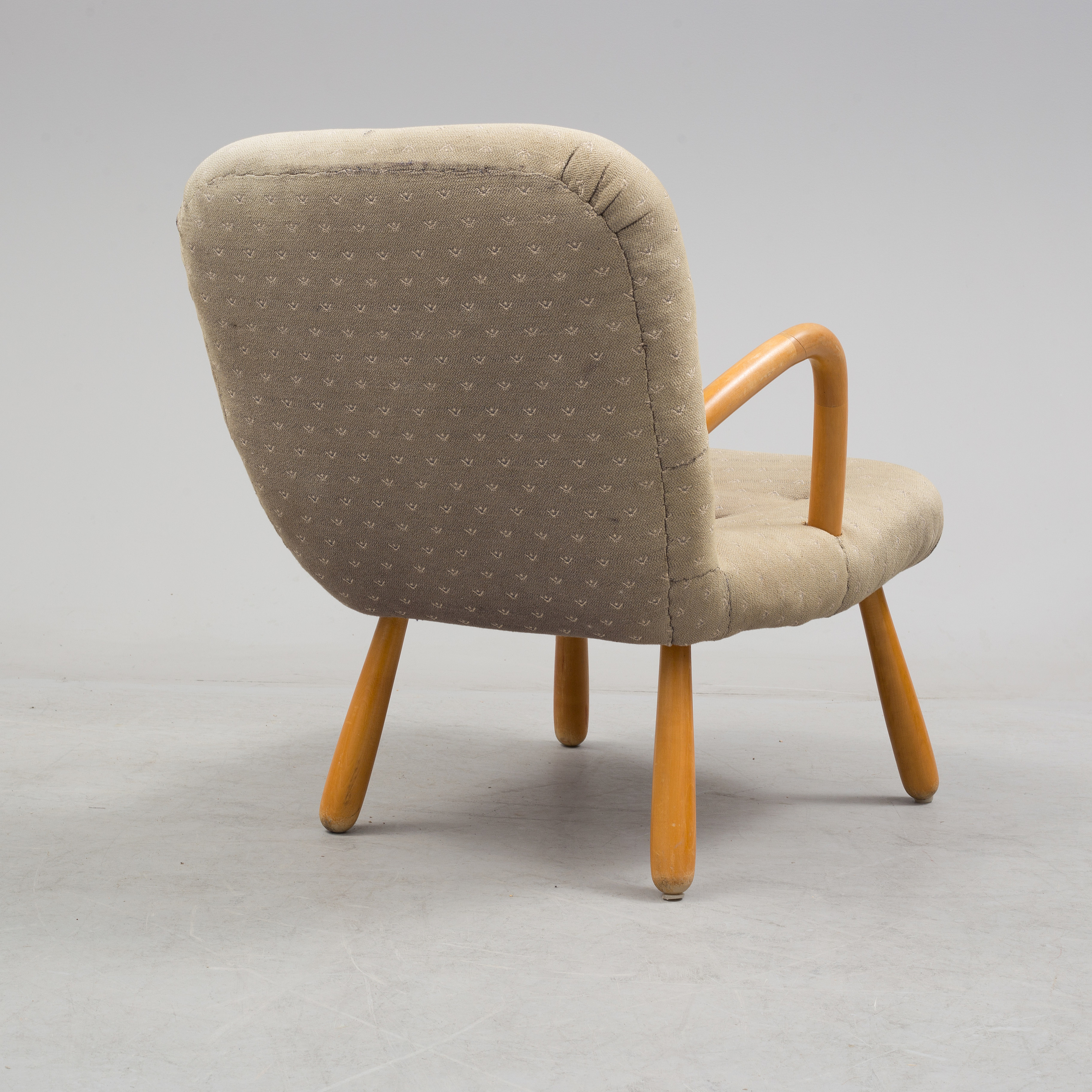 PHILIP ARCTANDER, hans art, fåtölj, "Clam Chair" / "Muslinge", 1940/50 ...