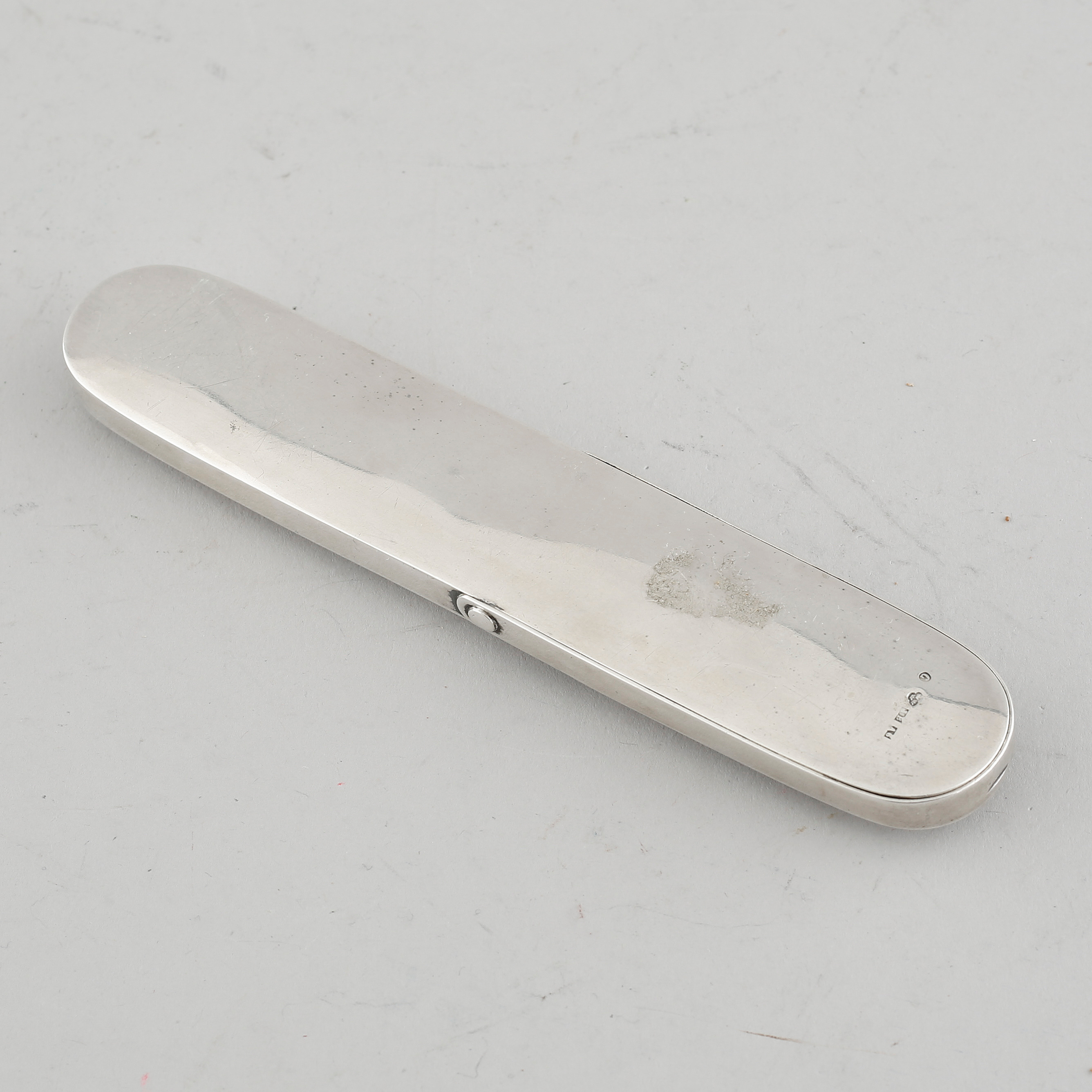 GLASÖGONFODRAL, silver, Johan Blohm, Karlshamn, 1879. - Bukowskis