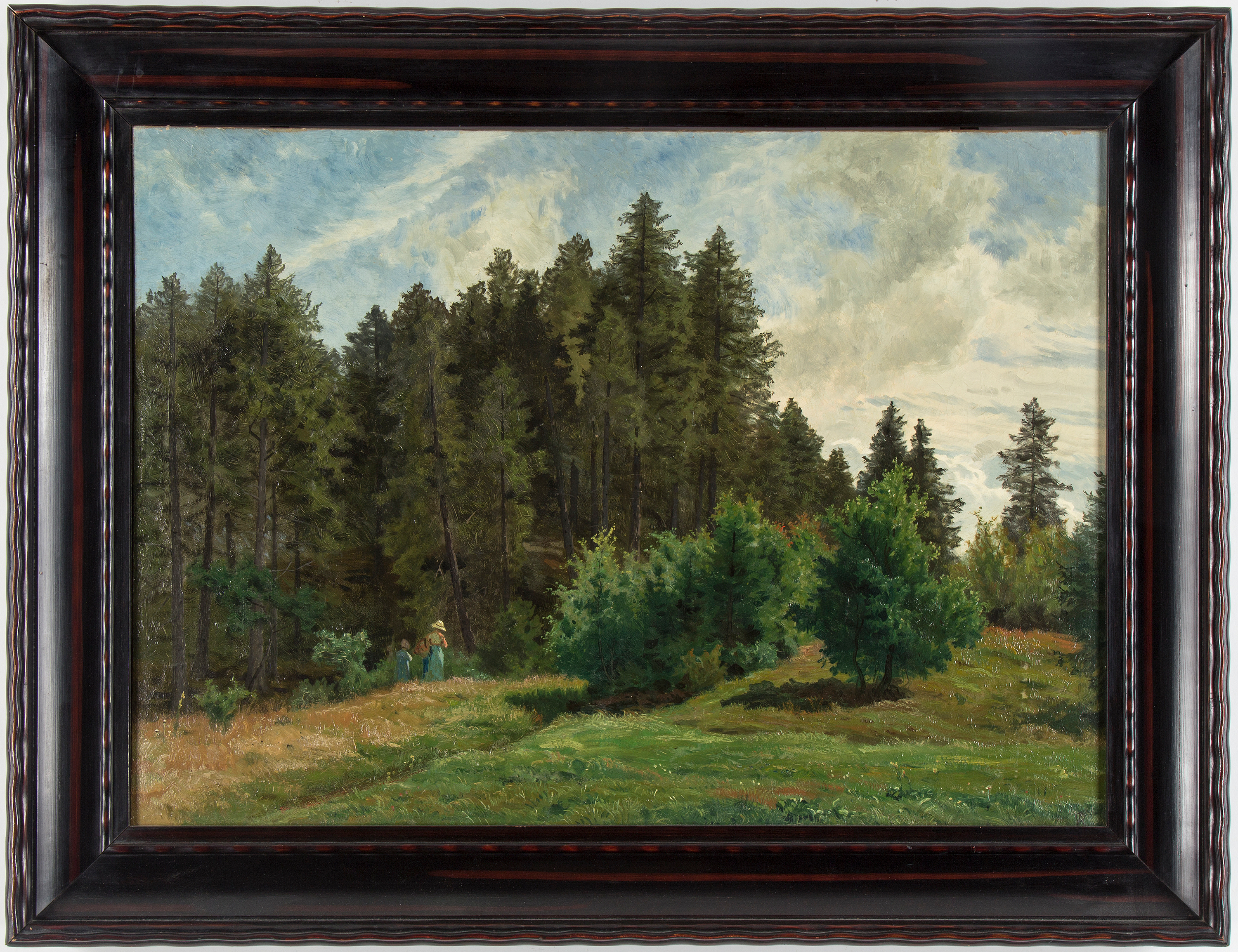 OLOF ARBORELIUS, oil on relined canvas, signed in monogram. - Bukowskis