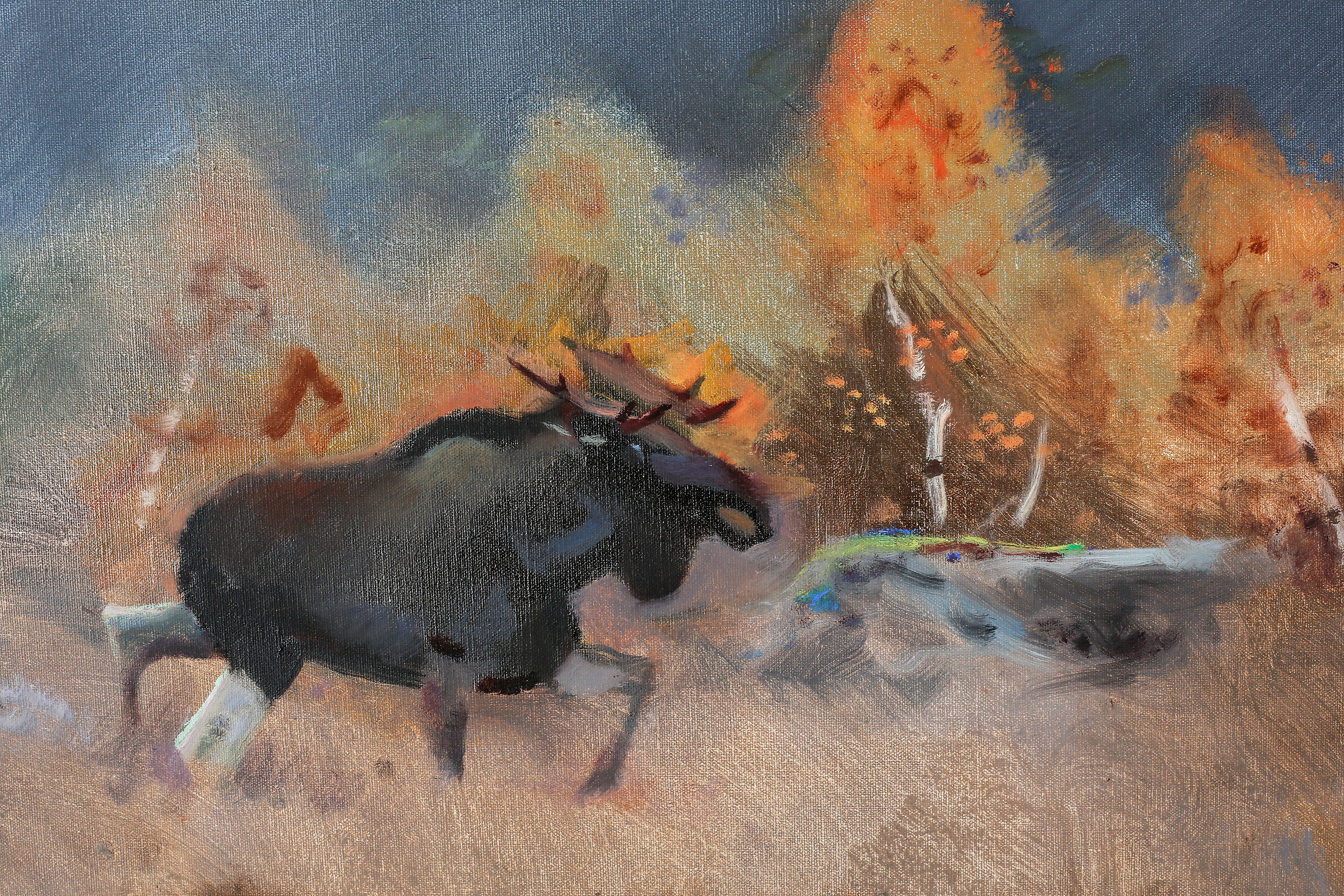 LINDORM LILJEFORS, oil on canvas, signed and dated 75. - Bukowskis