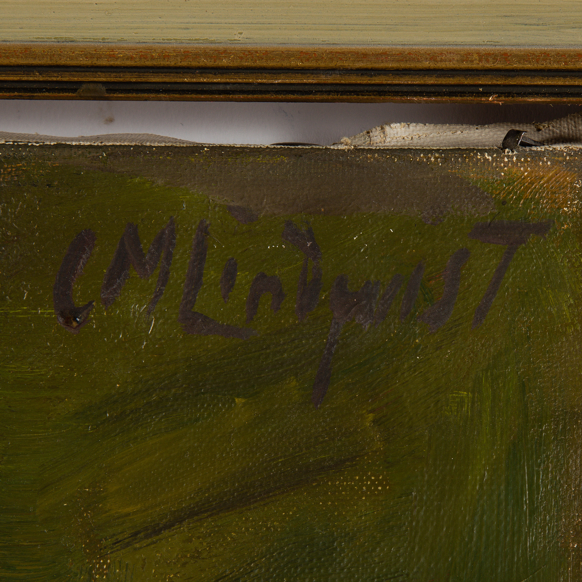 Carl Magnus Lindqvist, an oil on canvas. Signed. - Bukowskis