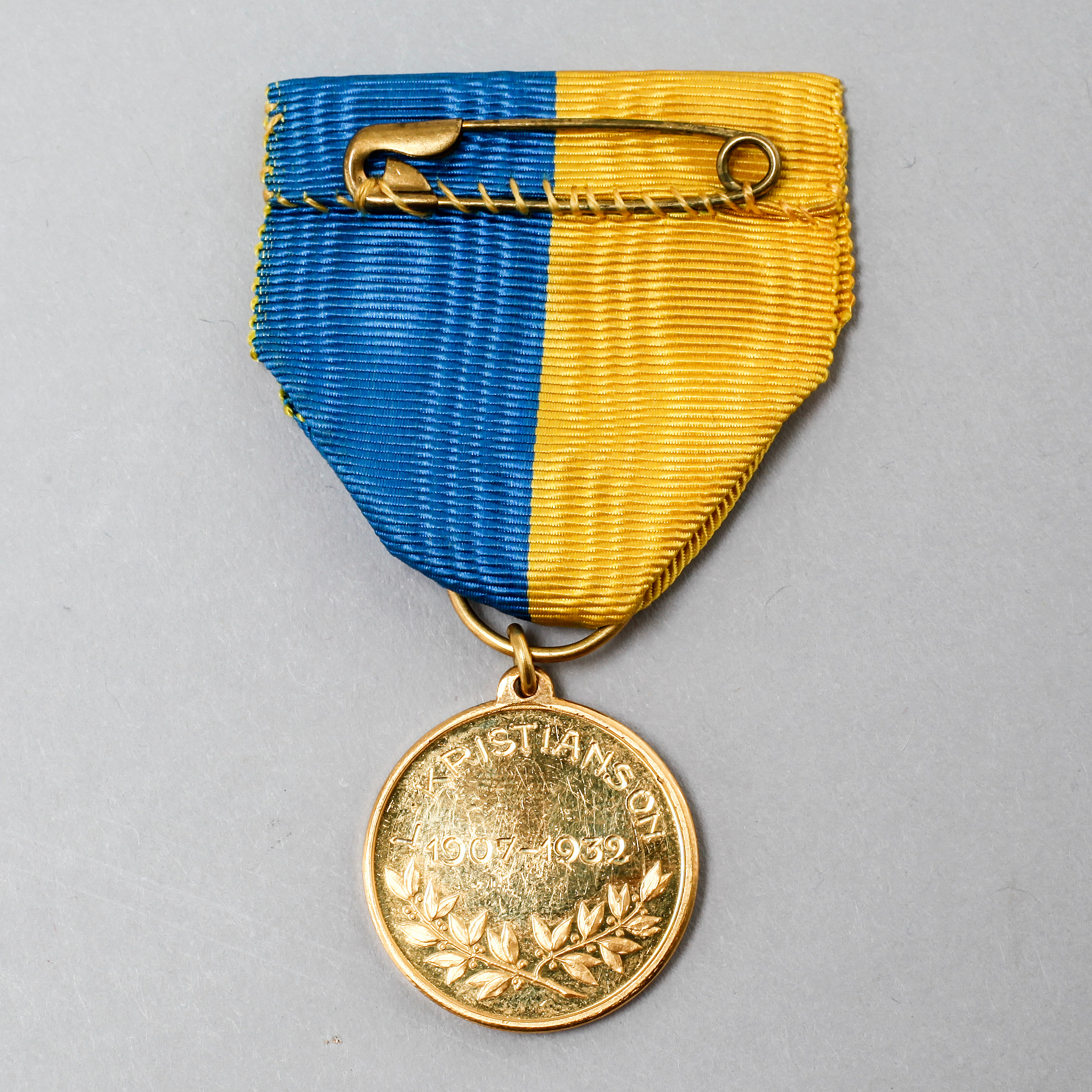 GULDMEDALJ, Brand och Lifförsäkrings Aktiebolaget, Skåne, 1931. - Bukowskis