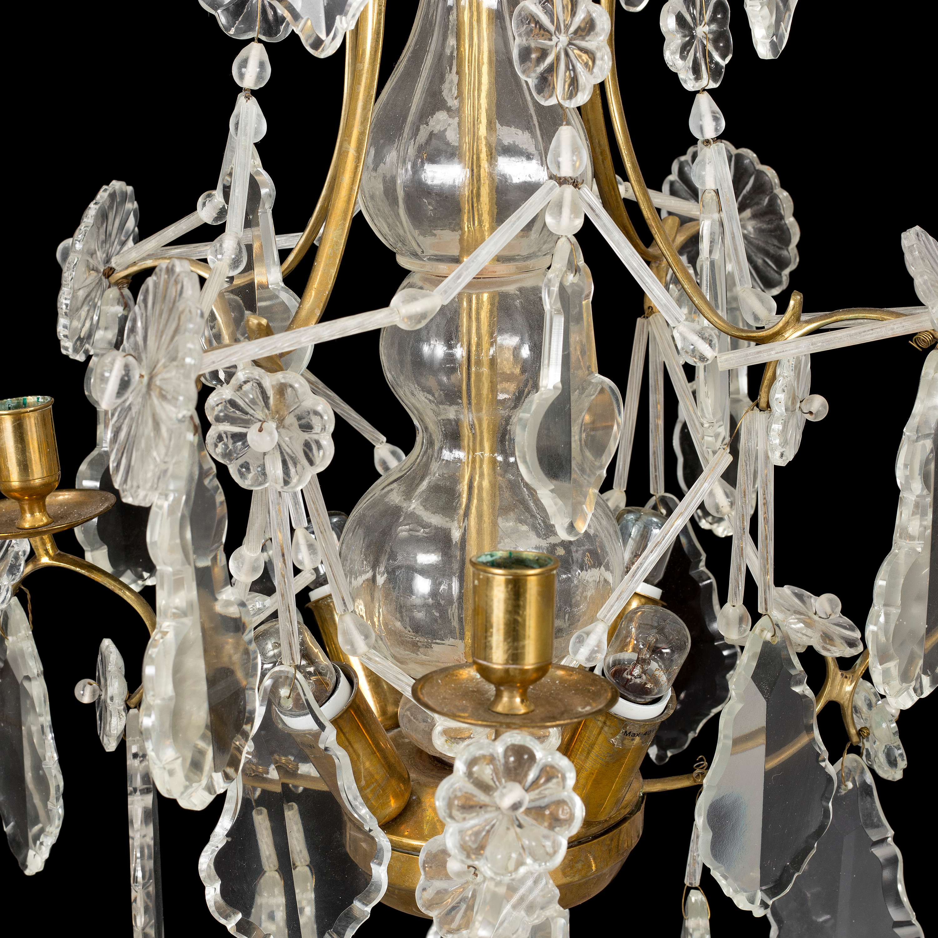 A "Sturehov" Rococo style Chandelier from IKEA, late 20th century ...