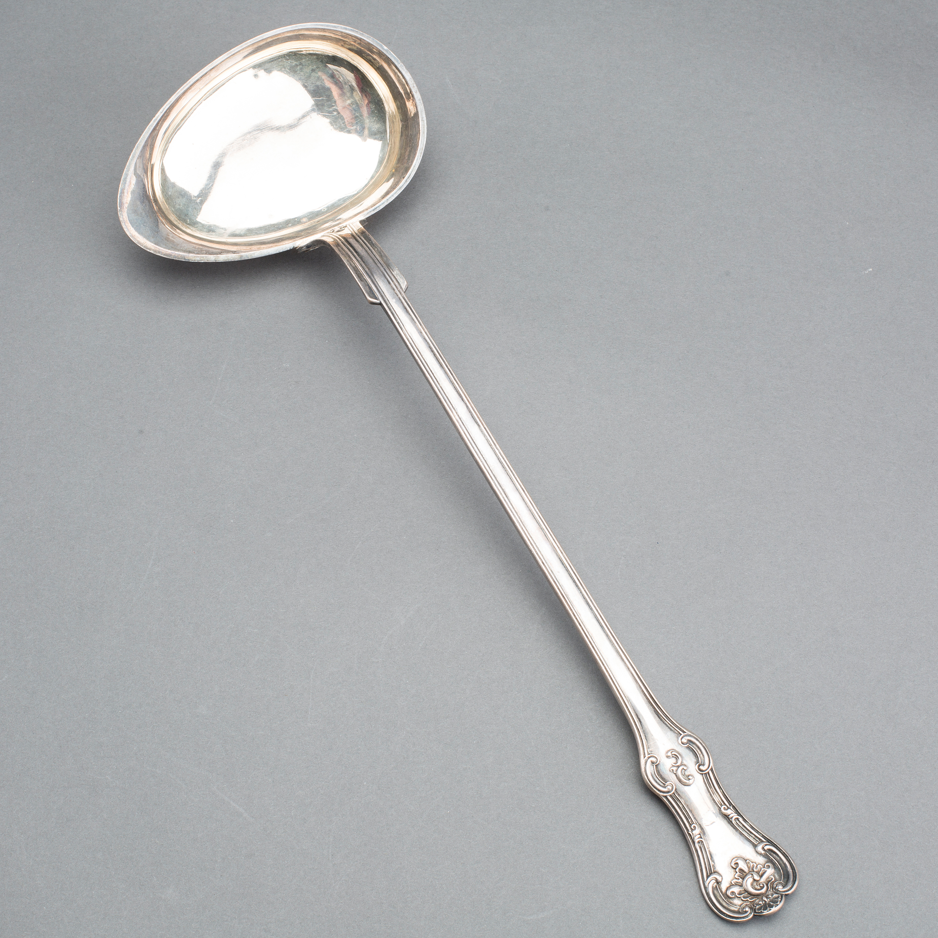 A SILVER SOUP LADLE 1855. - Bukowskis