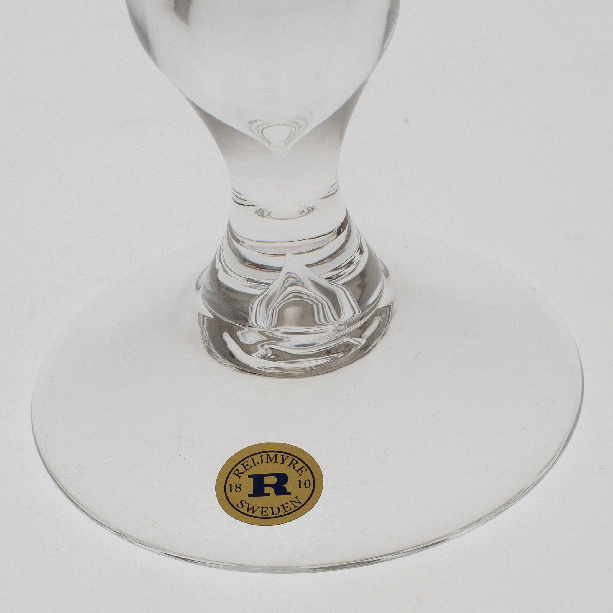 12 champagne glasses, model "Antik", Reijmyre glassworks. - Bukowskis