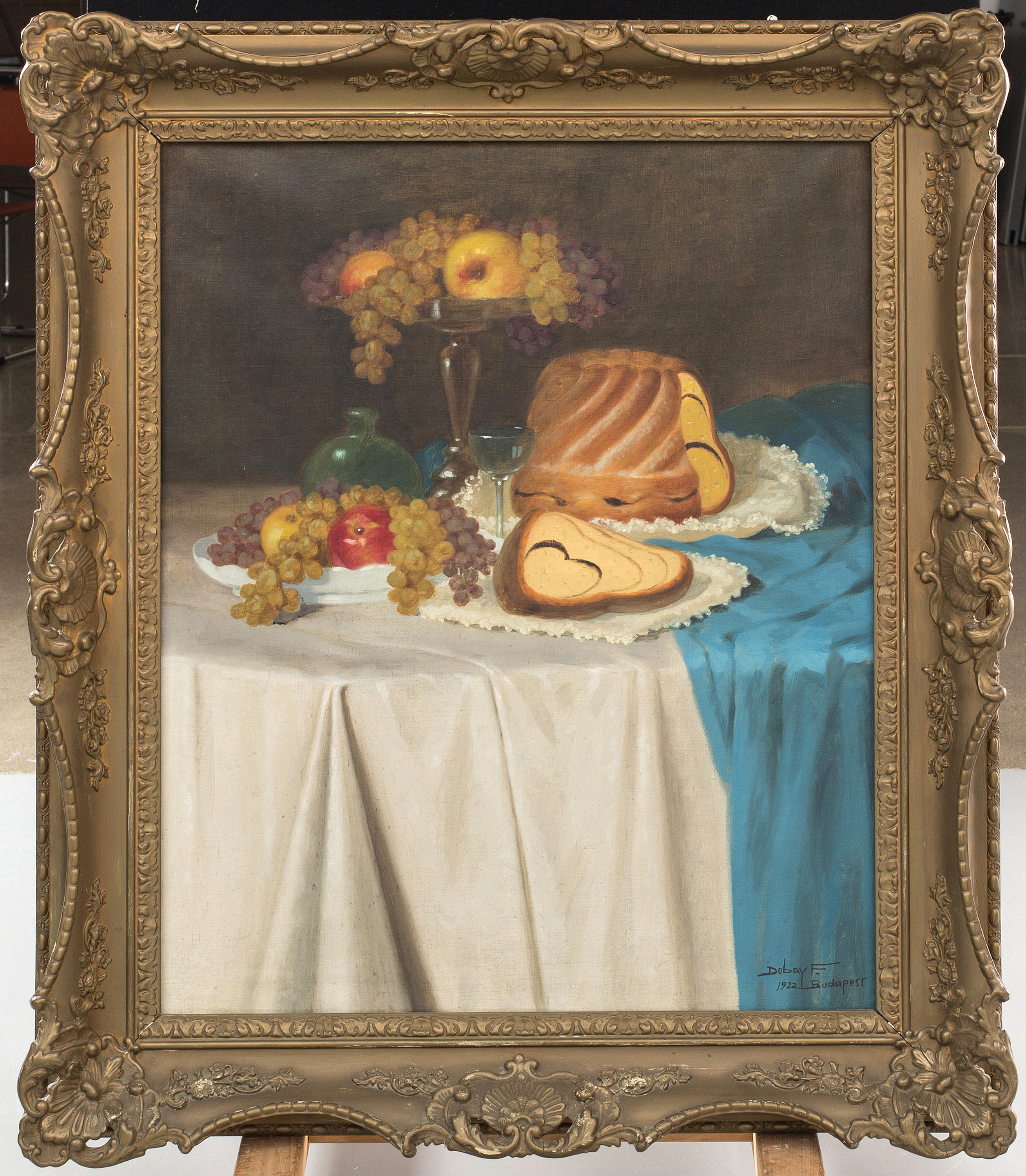 FERENC DOBAY, a signed and dated oilpainting on canvas. - Bukowskis