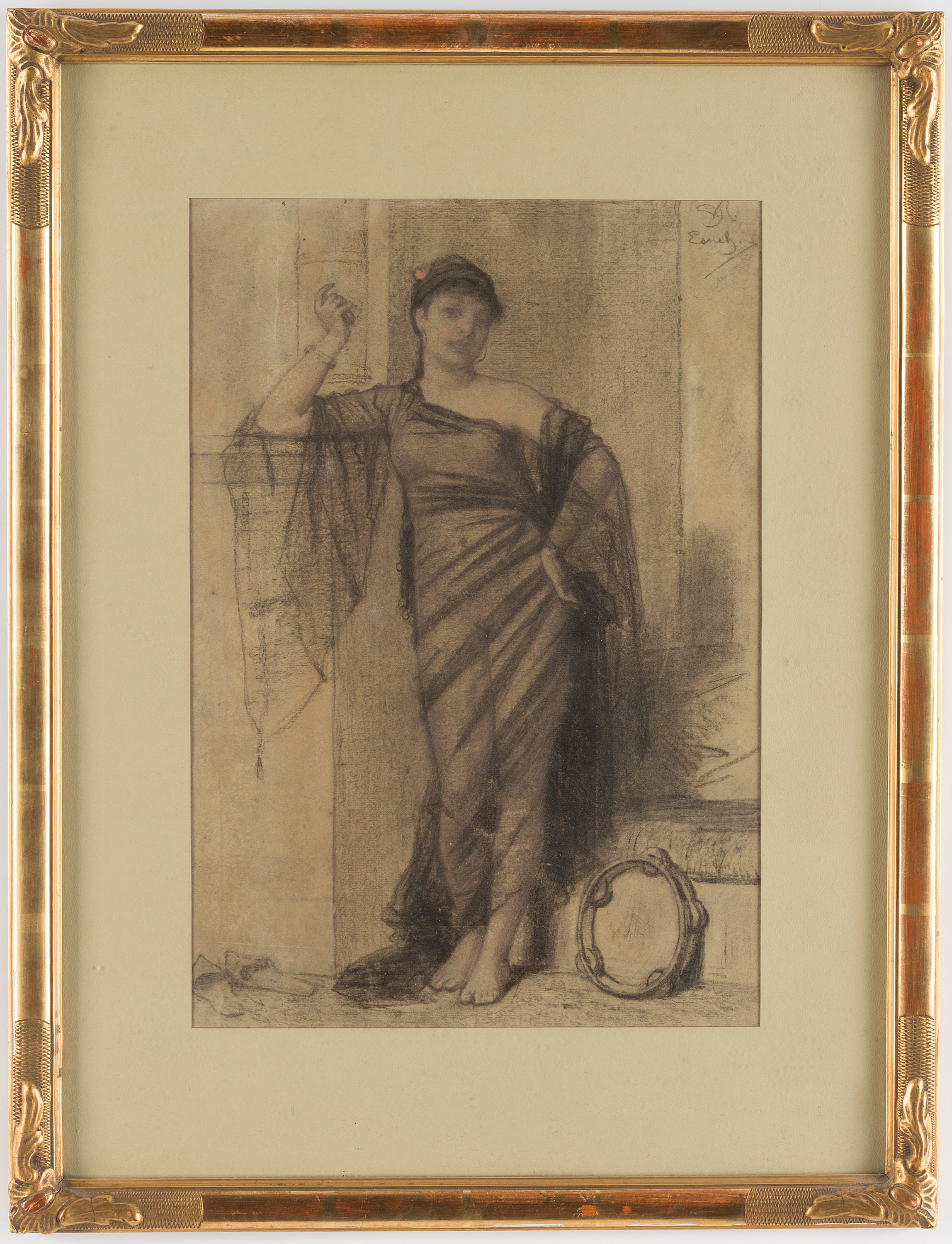 GEORG VON ROSEN, mixed media, signed. - Bukowskis