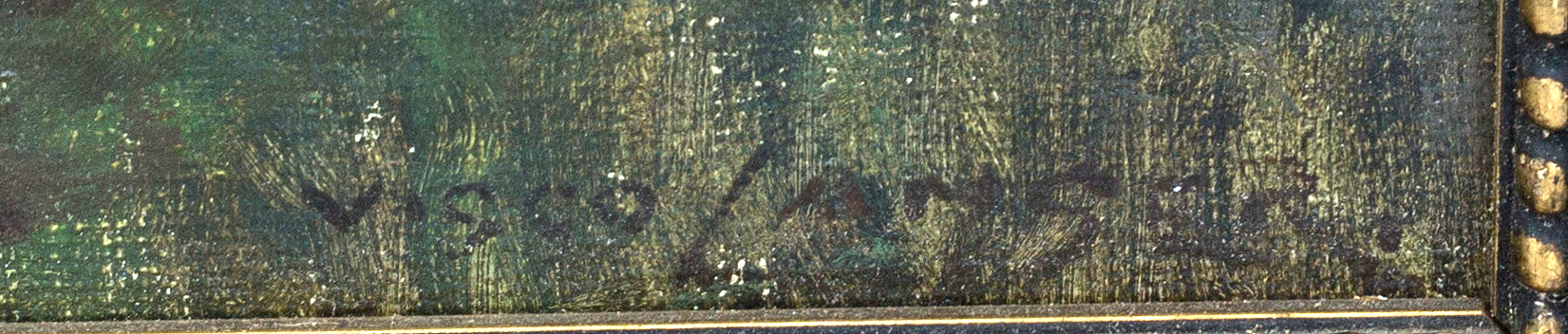VIGGO LANGER, OIL ON CANVAS, SIGNED. - Bukowskis
