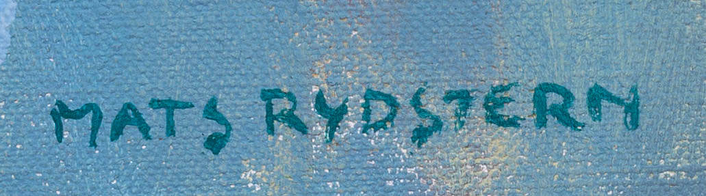 MATS RYDSTERN, oil on canvas signed. - Bukowskis