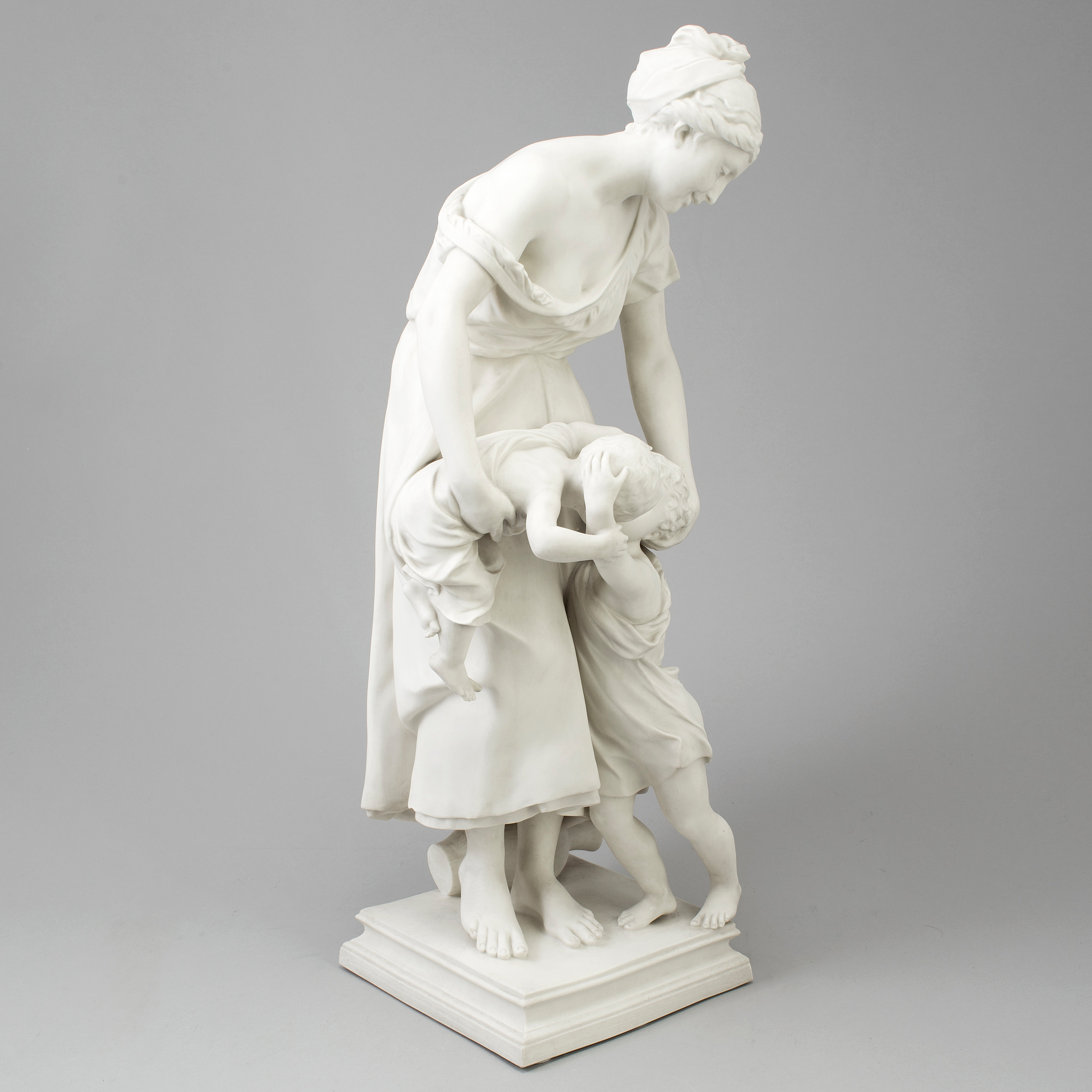 LUCA MADRASSI, after. A porcelain sculpture from Gustavsberg, 1917 ...