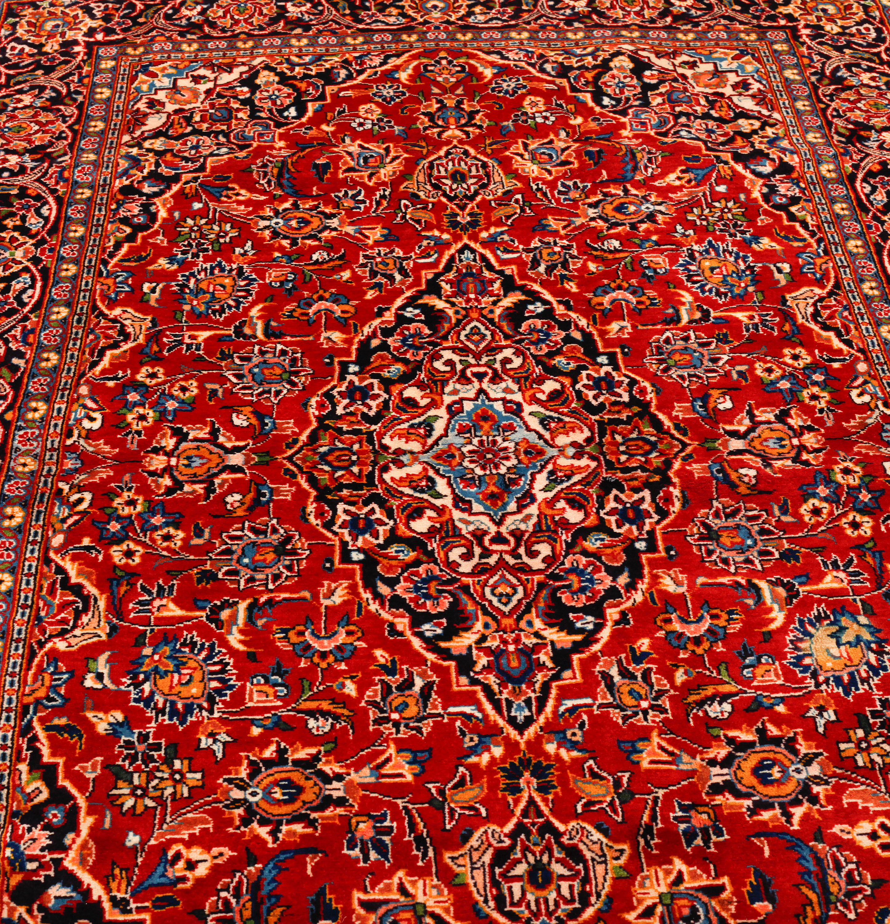A Keshan rug, 232 x 140 cm. - Bukowskis