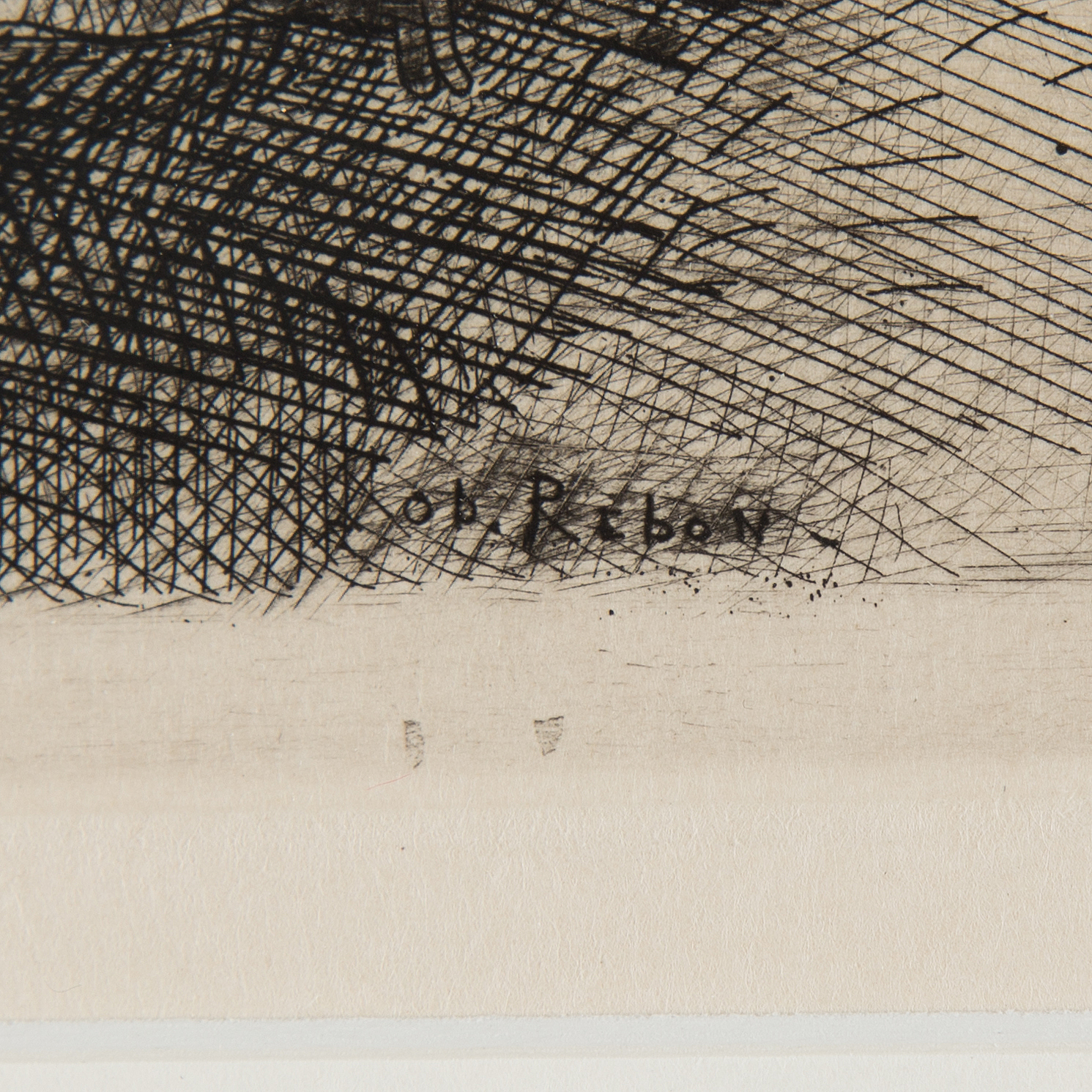 ODILON REDON, etsning, signerad i plåten. - Bukowskis