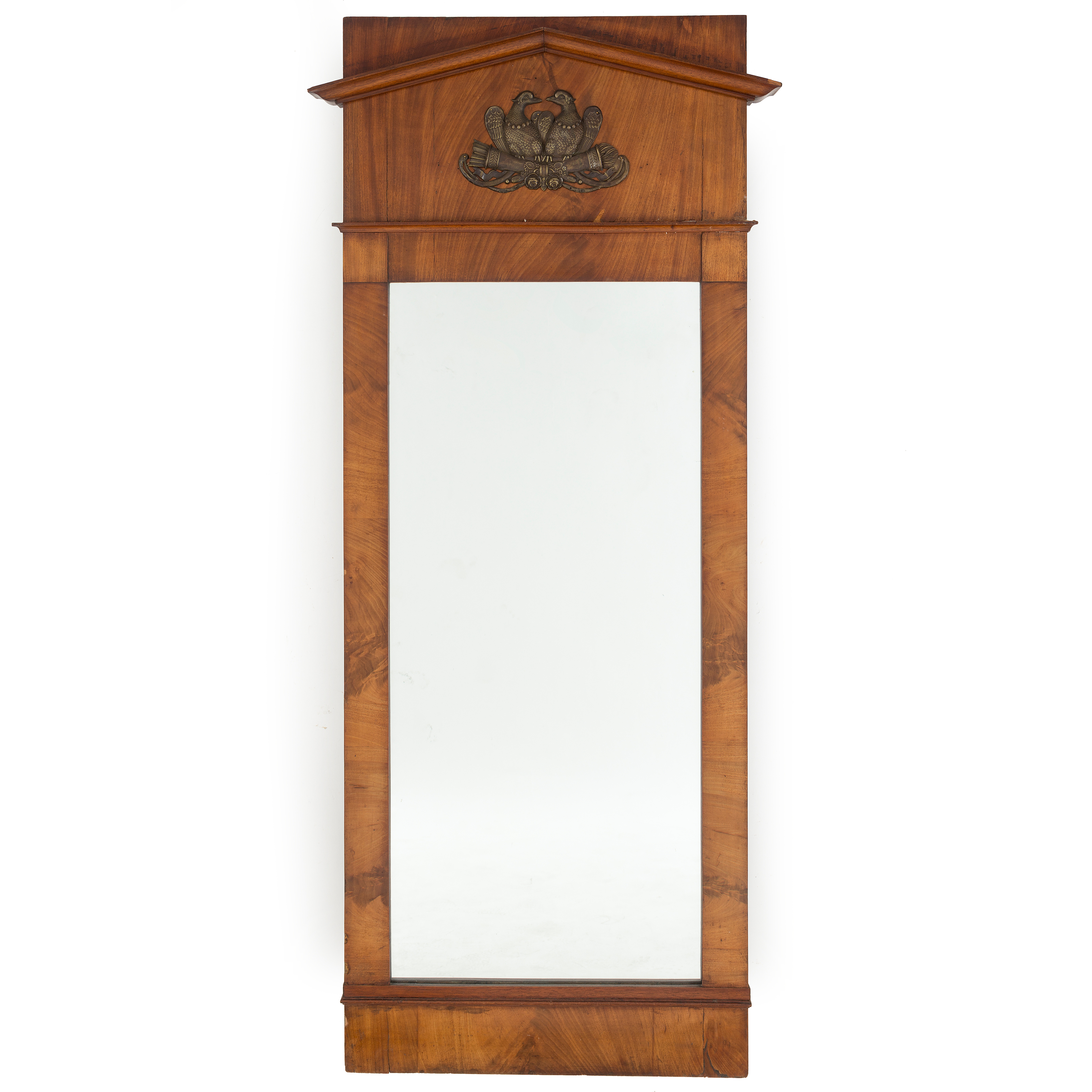 a empire mirror from the first half of the 19th century. - Bukowskis
