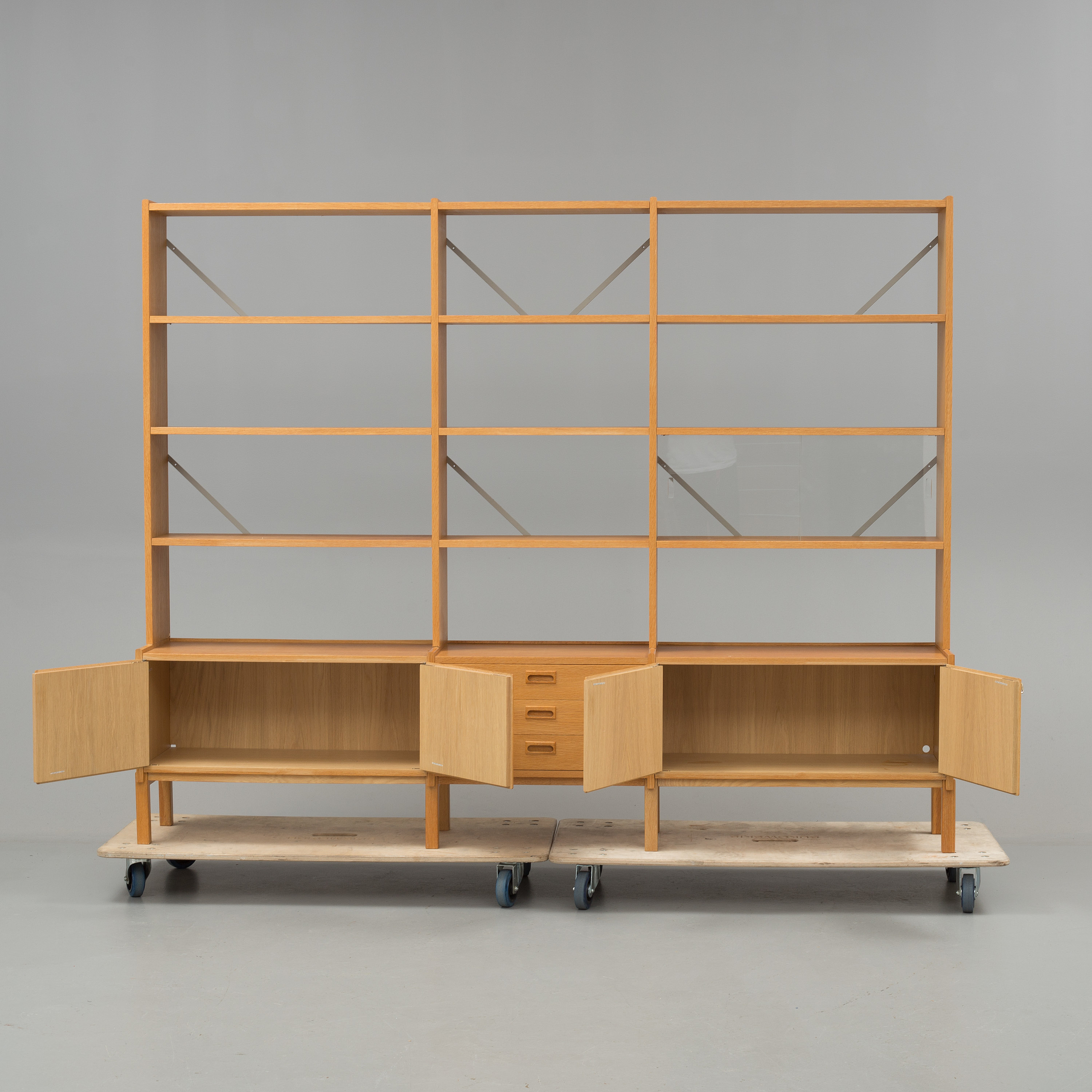 HYLLSYSTEM, Polyform, ek, 1960/70-tal. - Bukowskis