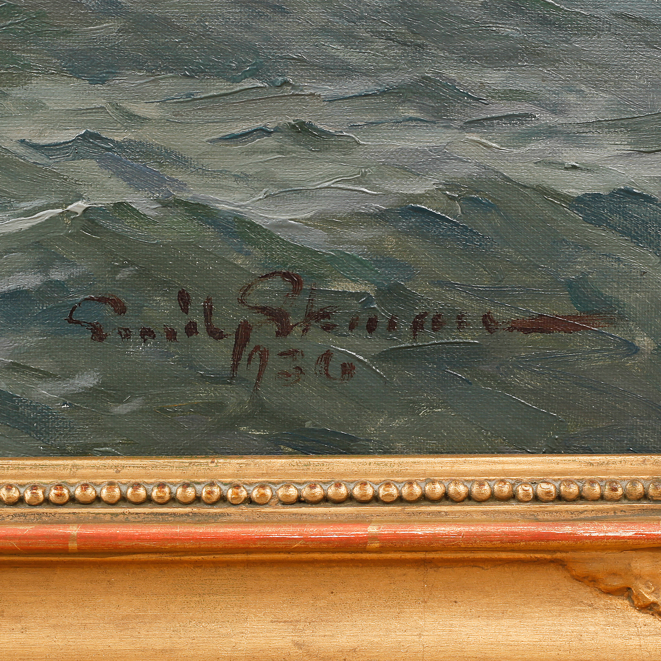 EMIL EKMAN, olja på duk, signerad och daterad 1930(?). - Bukowskis