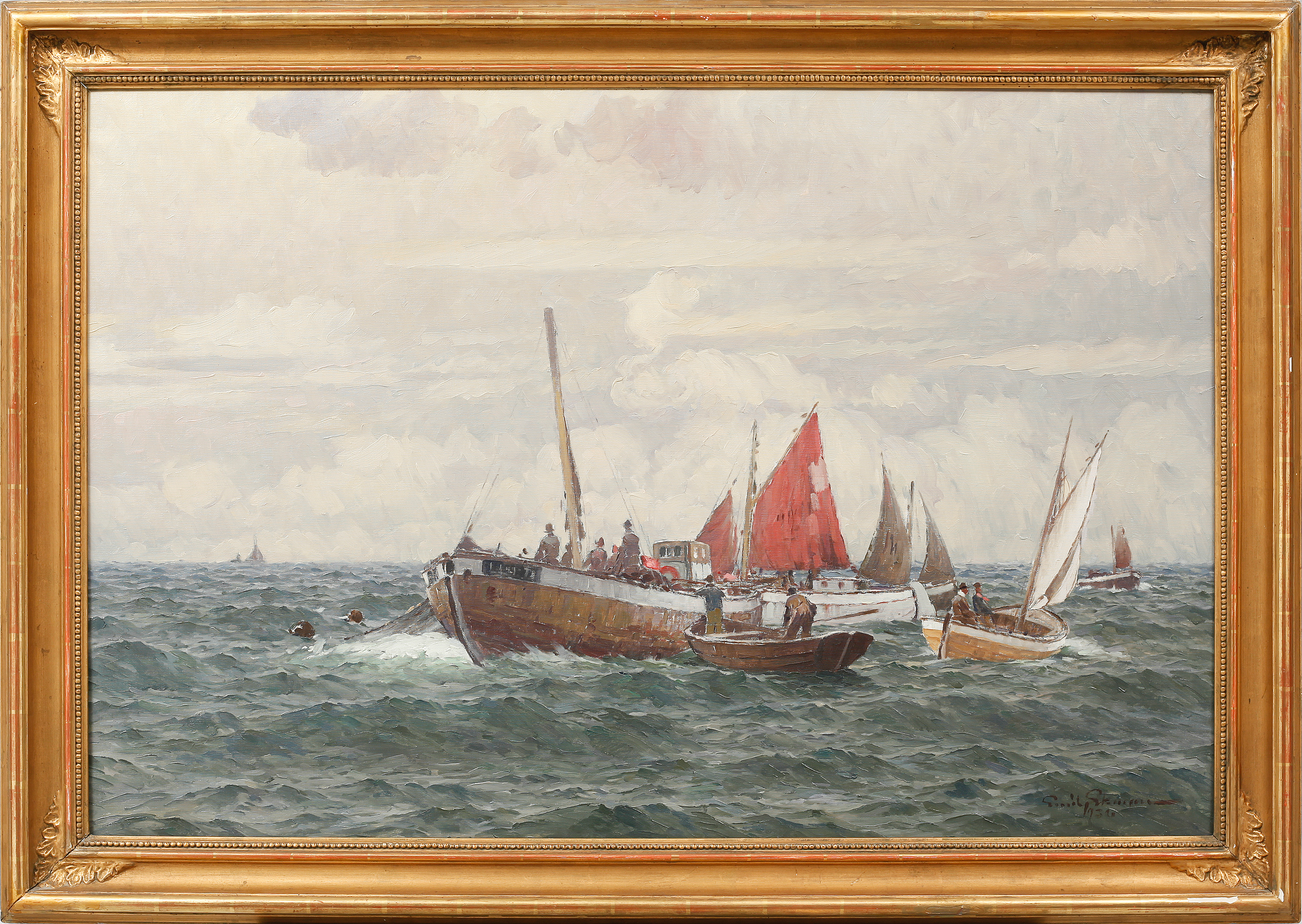 EMIL EKMAN, olja på duk, signerad och daterad 1930(?). - Bukowskis