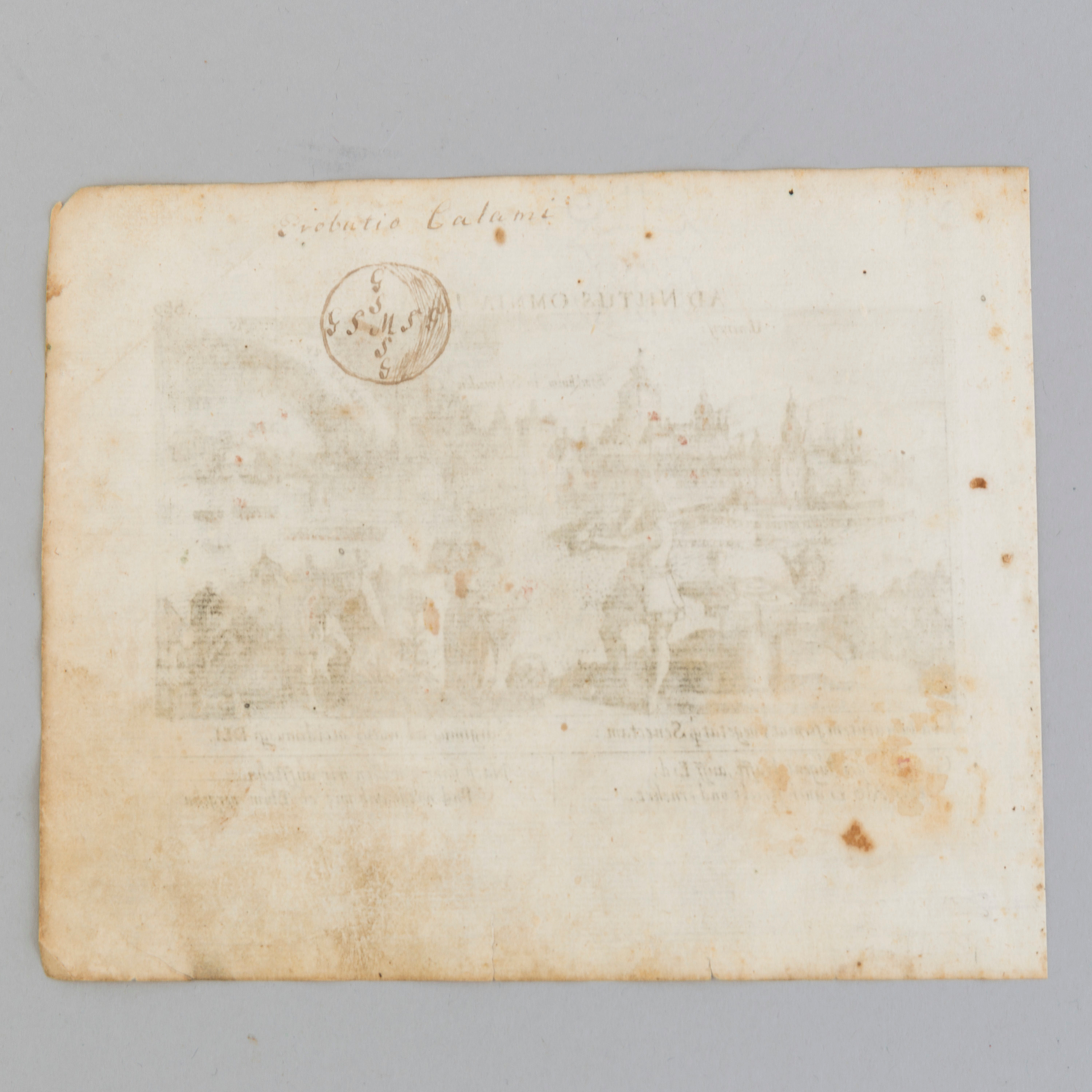 DANIEL MEISNER, copper engraving, Nürnberg, 1642. - Bukowskis