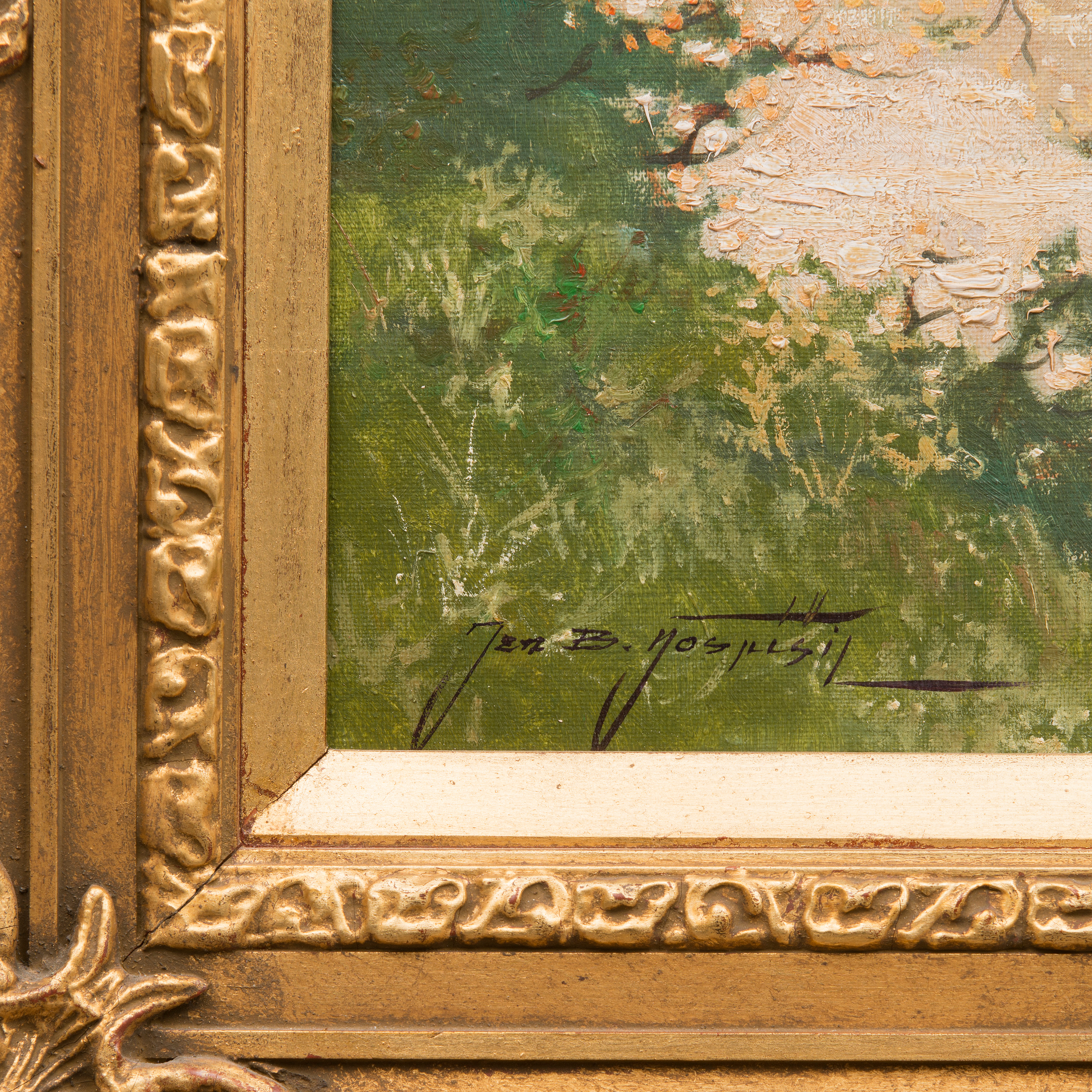 JAN BOHUMIL POSPISIL, oil on canvas, signed Jan B. Pospisil. - Bukowskis