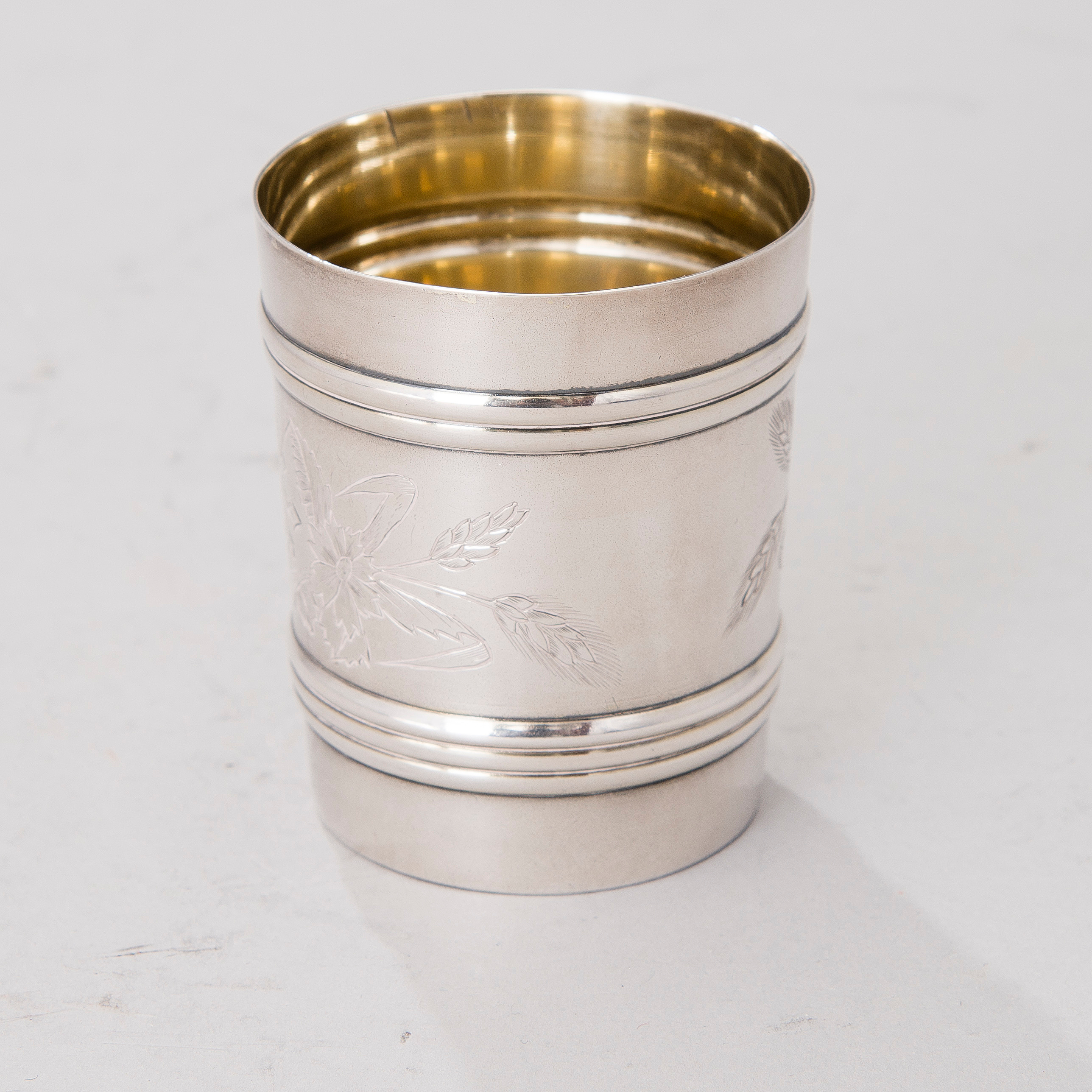 A Russian silver beaker from Moscow, 1882-1899. - Bukowskis