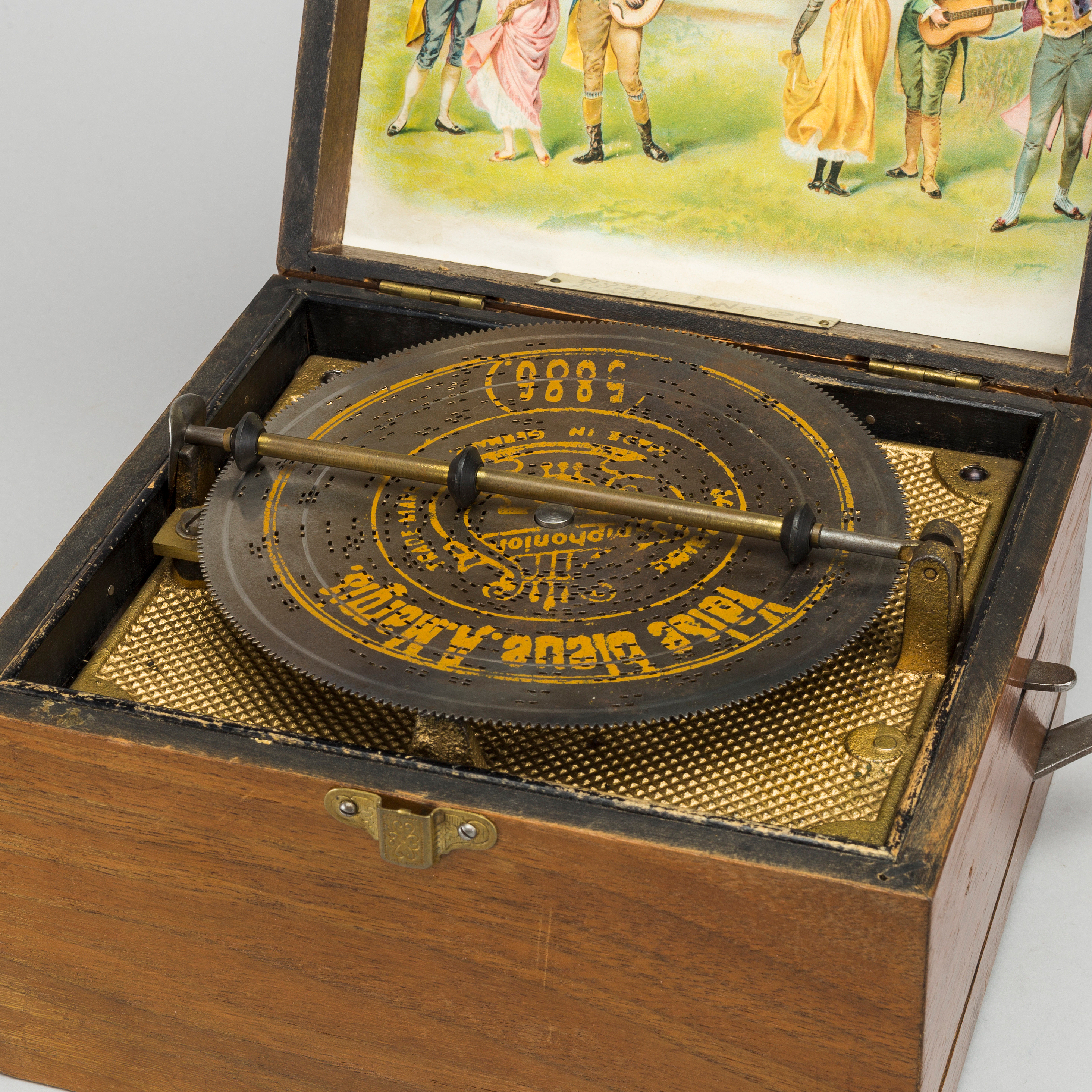 SPELDOSA, 'Symphonion', Tyskland, sekelskiftet 1900. - Bukowskis