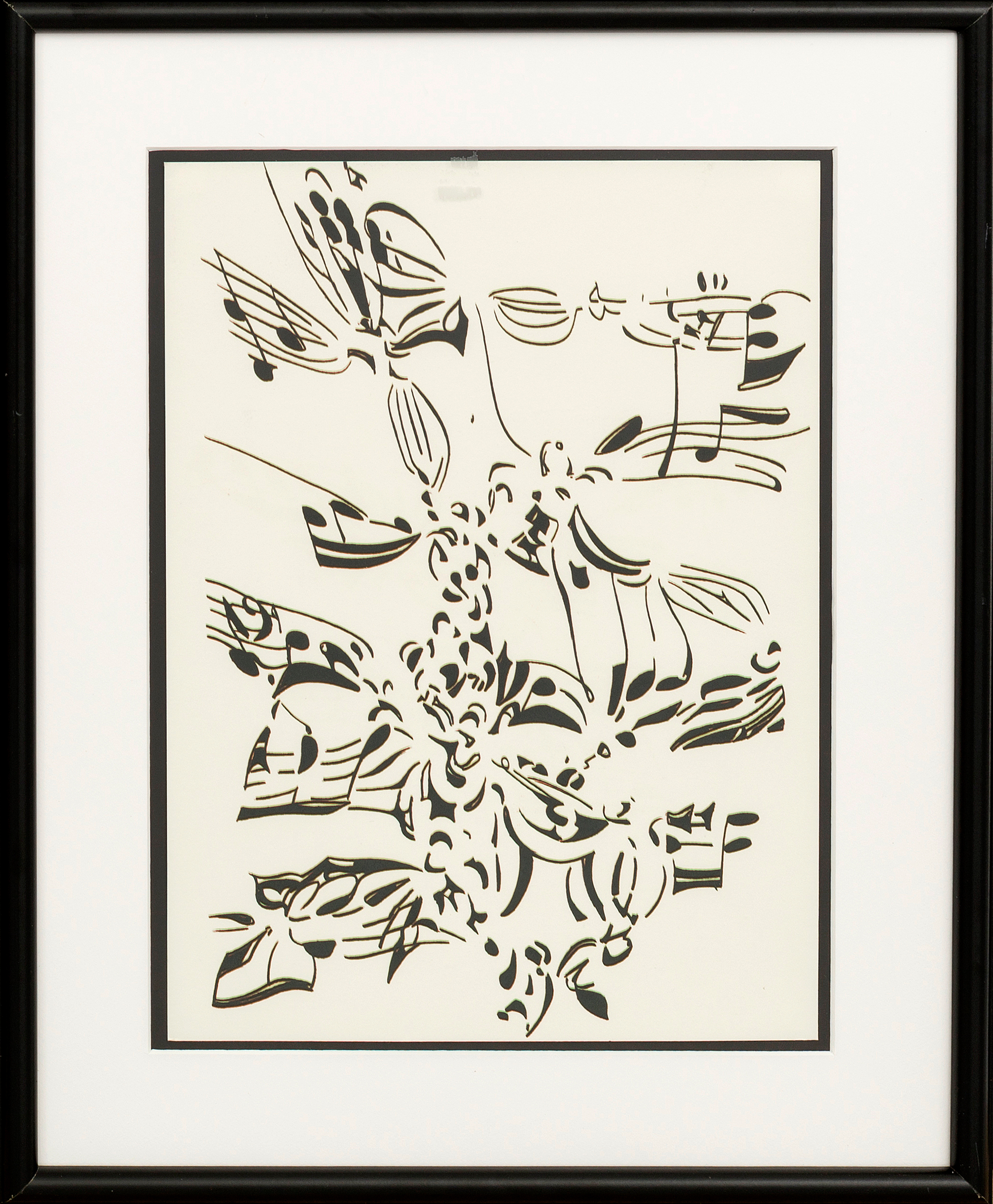 POL BURY, färglitografi, ur Derrière le Miroir nr 209 1974. - Bukowskis