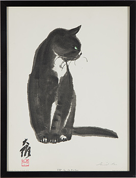 DA WEI (David) KWO (1919-2003), print, signerat. Tryckt hos KWO Art ...
