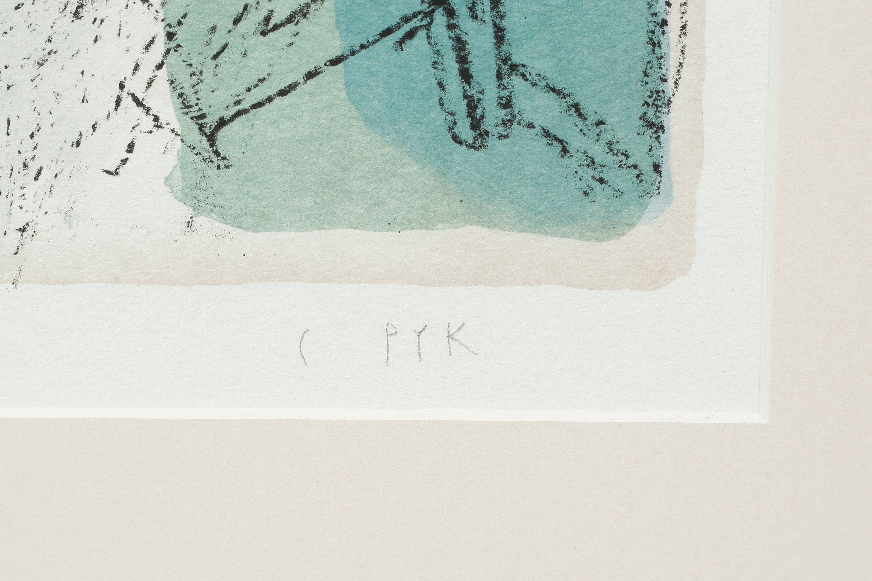 CAMILLA PYK, färglitografi, signerad och numrerad 13/195. - Bukowskis