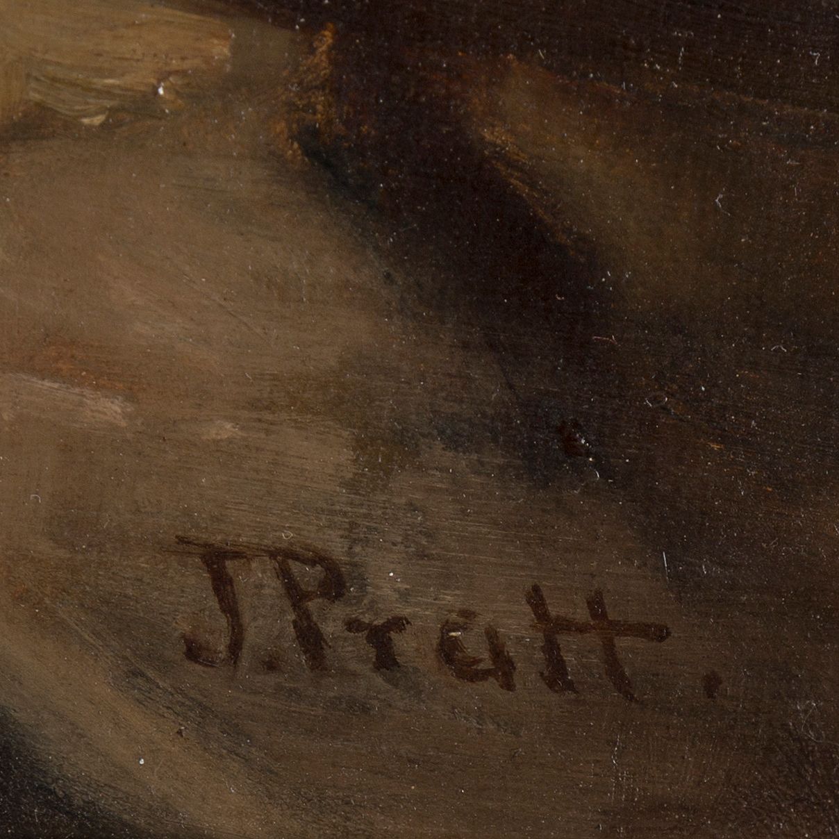 JONATHAN PRATT, oil on canvas, signed. - Bukowskis