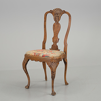 An 18th rococo chair. - Bukowskis