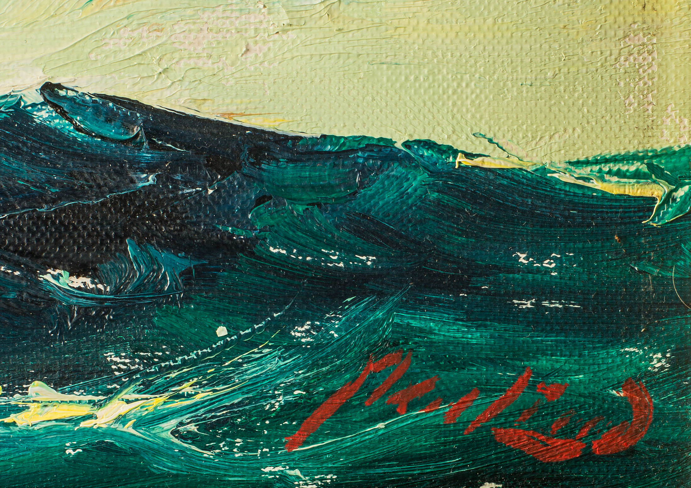 AXEL LIND, olja på duk. Signerad. - Bukowskis