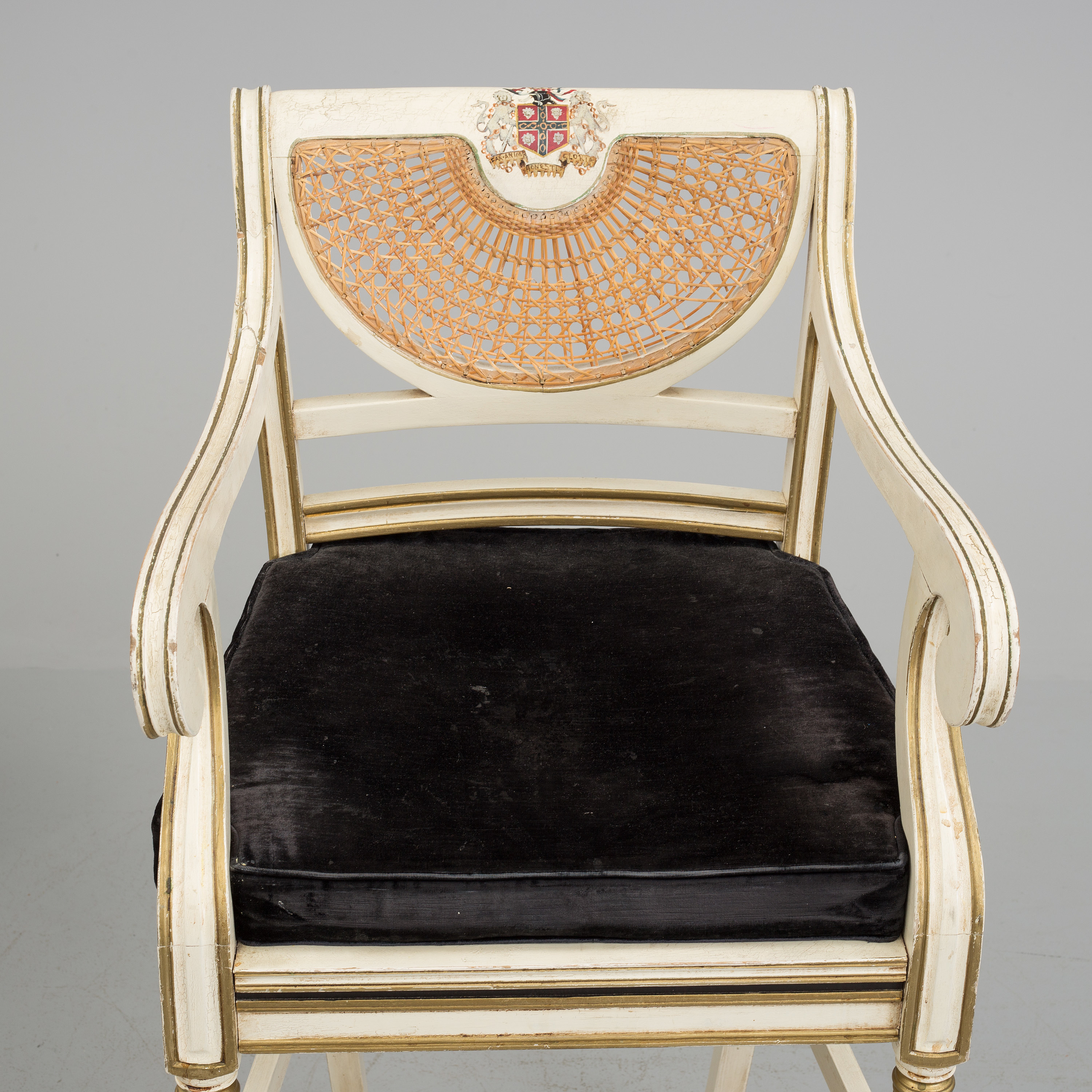 A pair of Clive Christian chairs, modern make, England. - Bukowskis