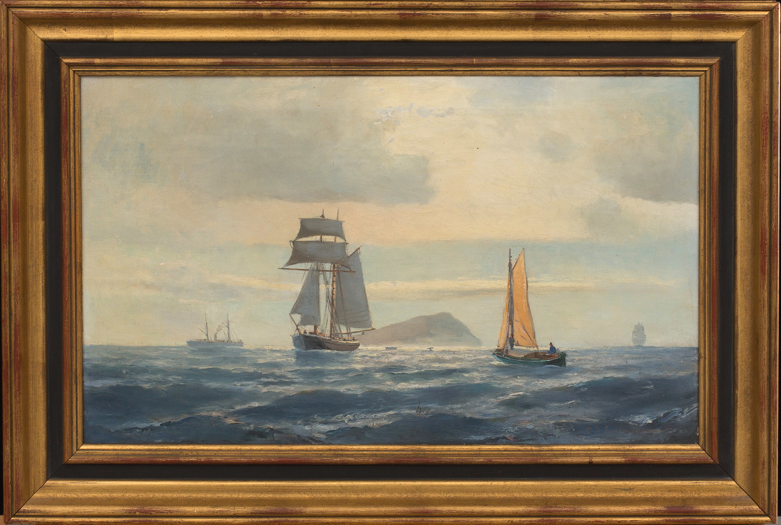 CHRISTIAN FREDRIK SWENSSON, oil on canvas. Signed. - Bukowskis