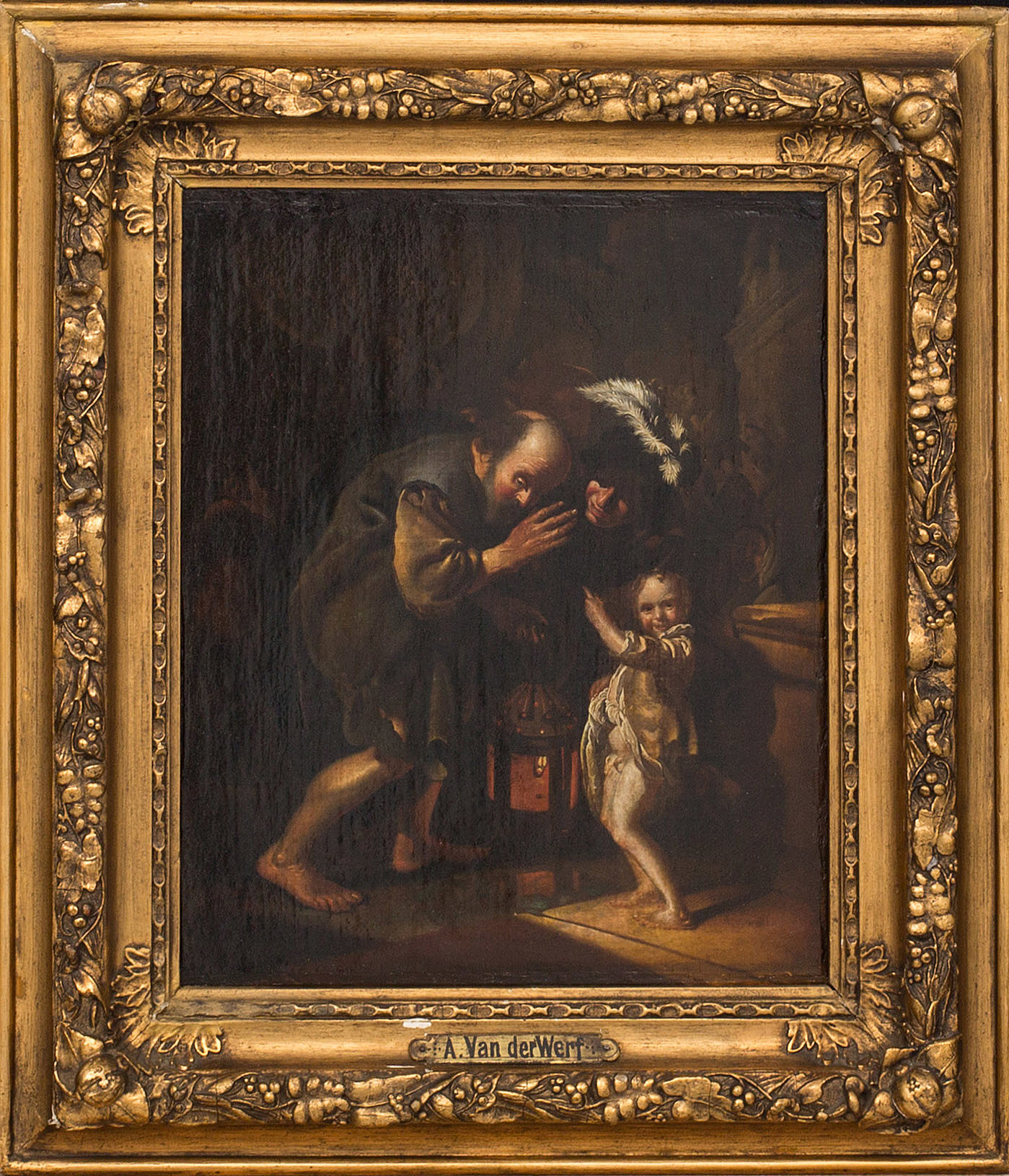 ADRIAN VAN DER WERFF, after, oil on relined canvas. - Bukowskis