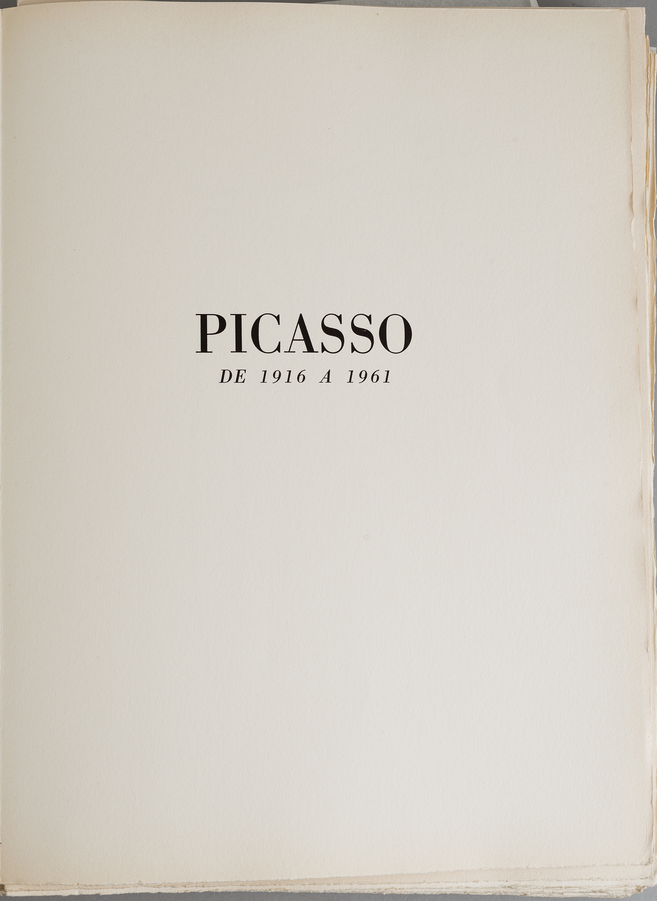 PABLO PICASSO , book comprising of 24 lithographs, signed by the artist ...