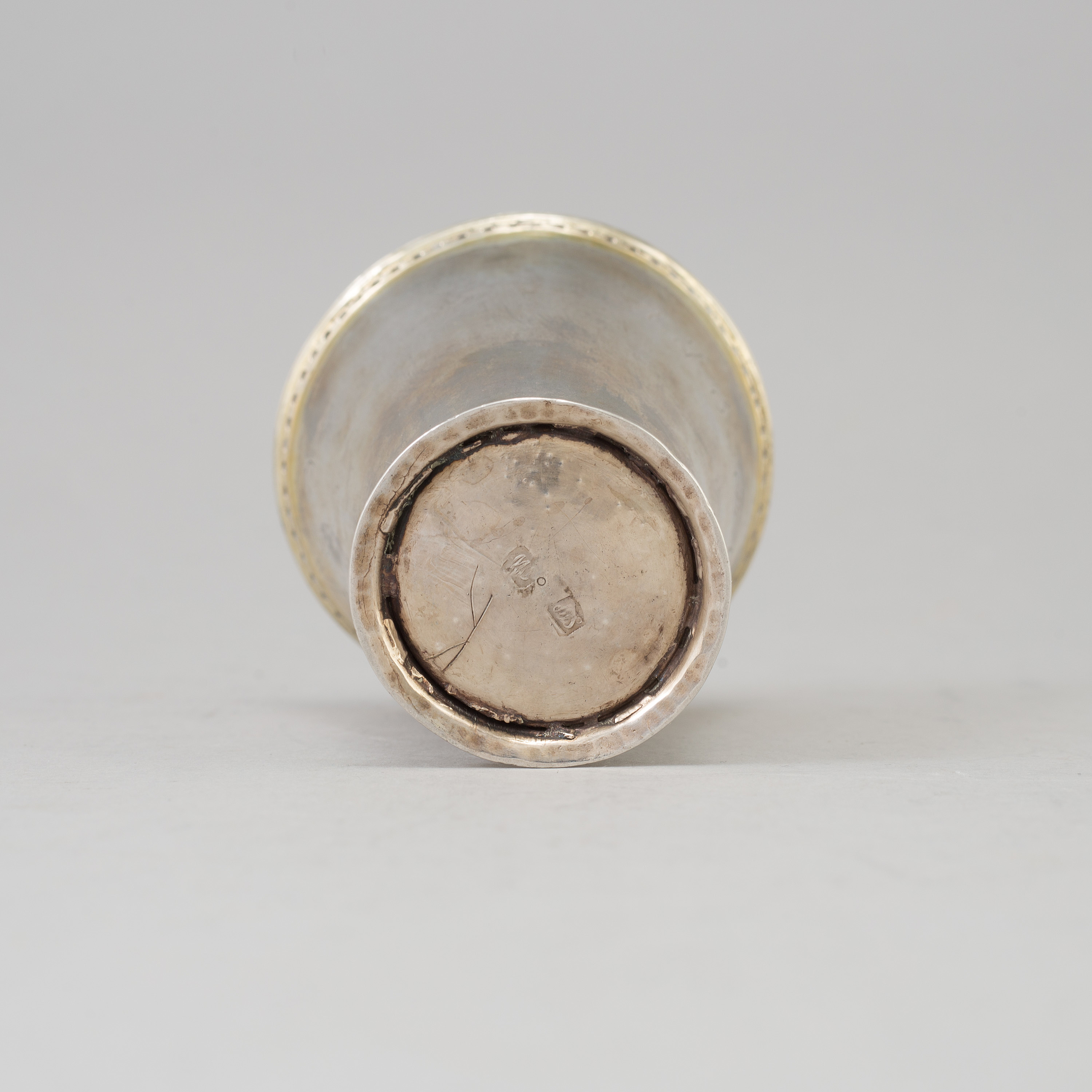 MARTIN SIMONIS, troligen, Piteå, verksam 1756-9. Bägare silver. - Bukowskis