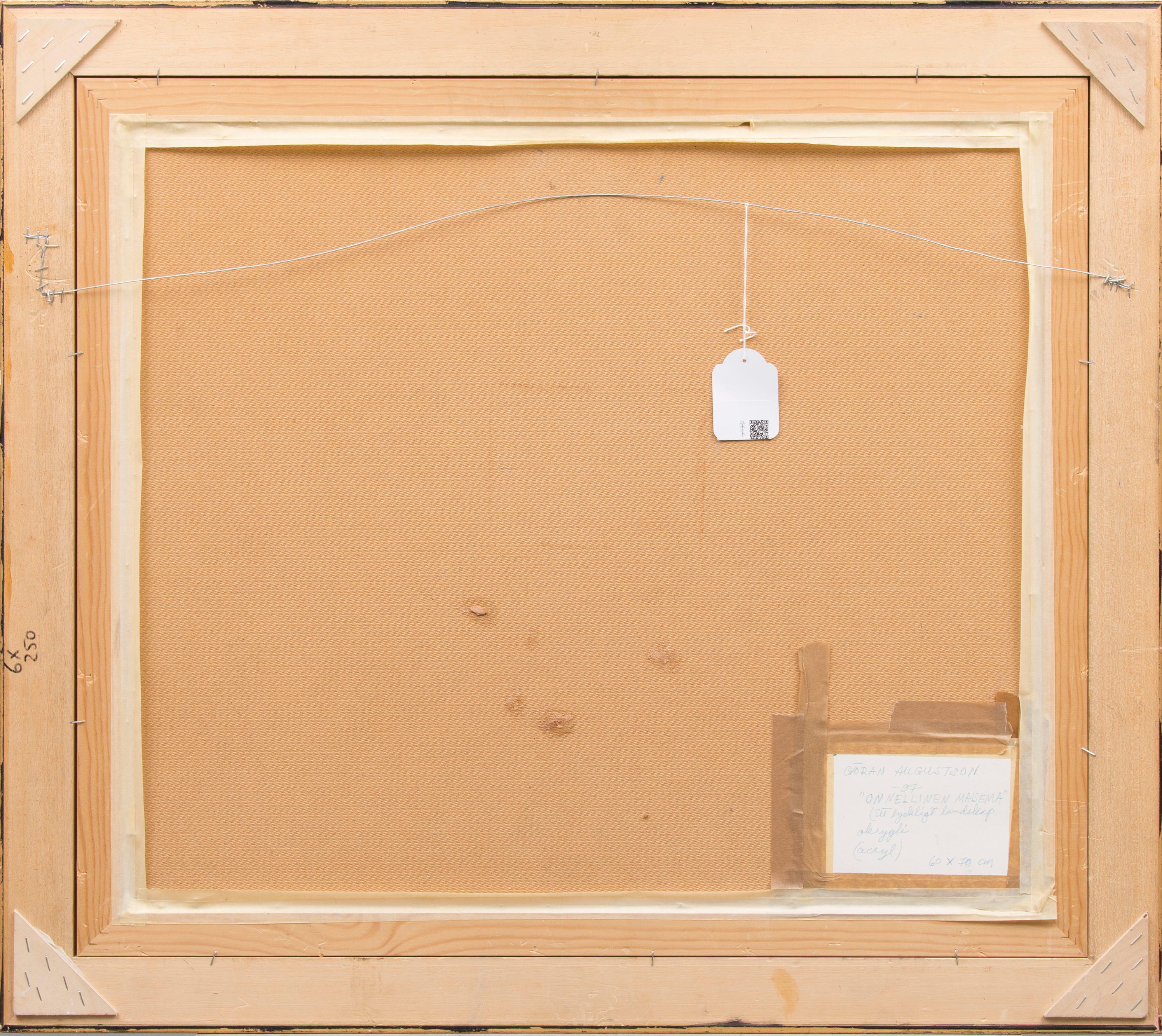 GÖRAN AUGUSTSON, "A HAPPY LANDSCAPE". - Bukowskis