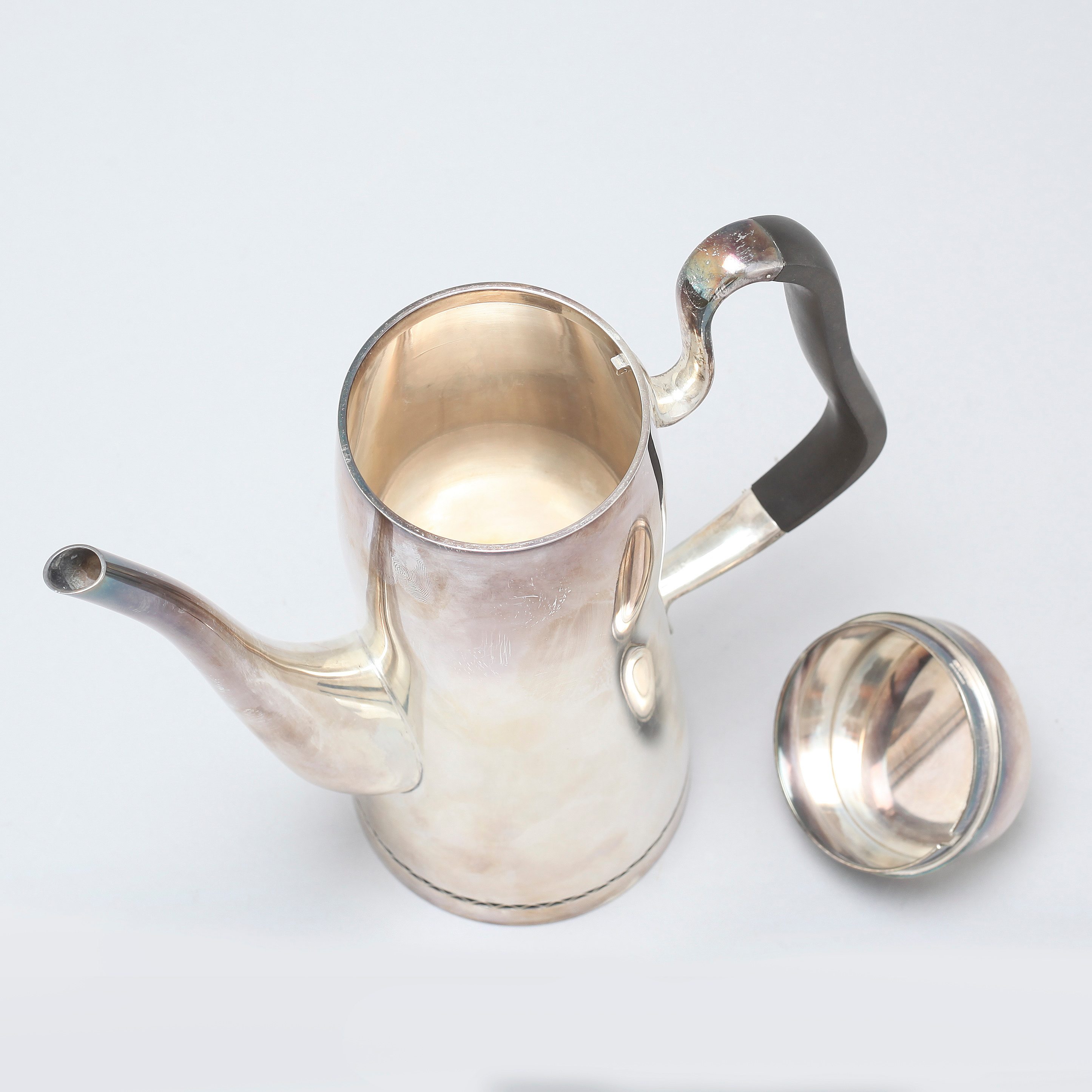 HELGE LINDGREN, kaffeservis, silver, K. Andersson, Stockholm, 1958 ...