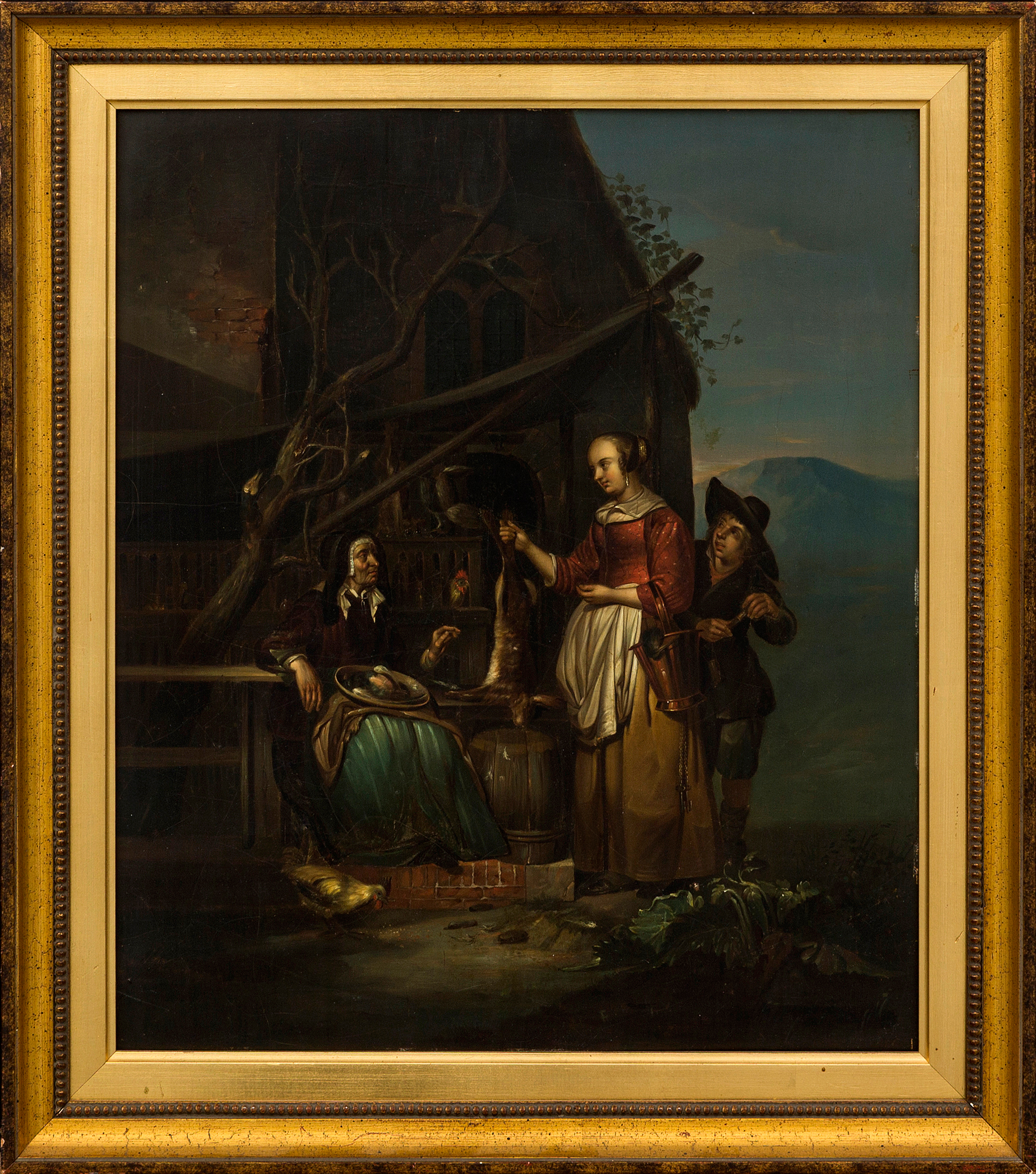 GABRIEL METSU, older copy after, oil on copper plate. - Bukowskis