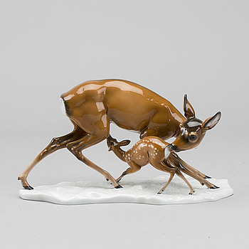 A ROEHRING FIGURINE FROM ROSENTHAL. - Bukowskis