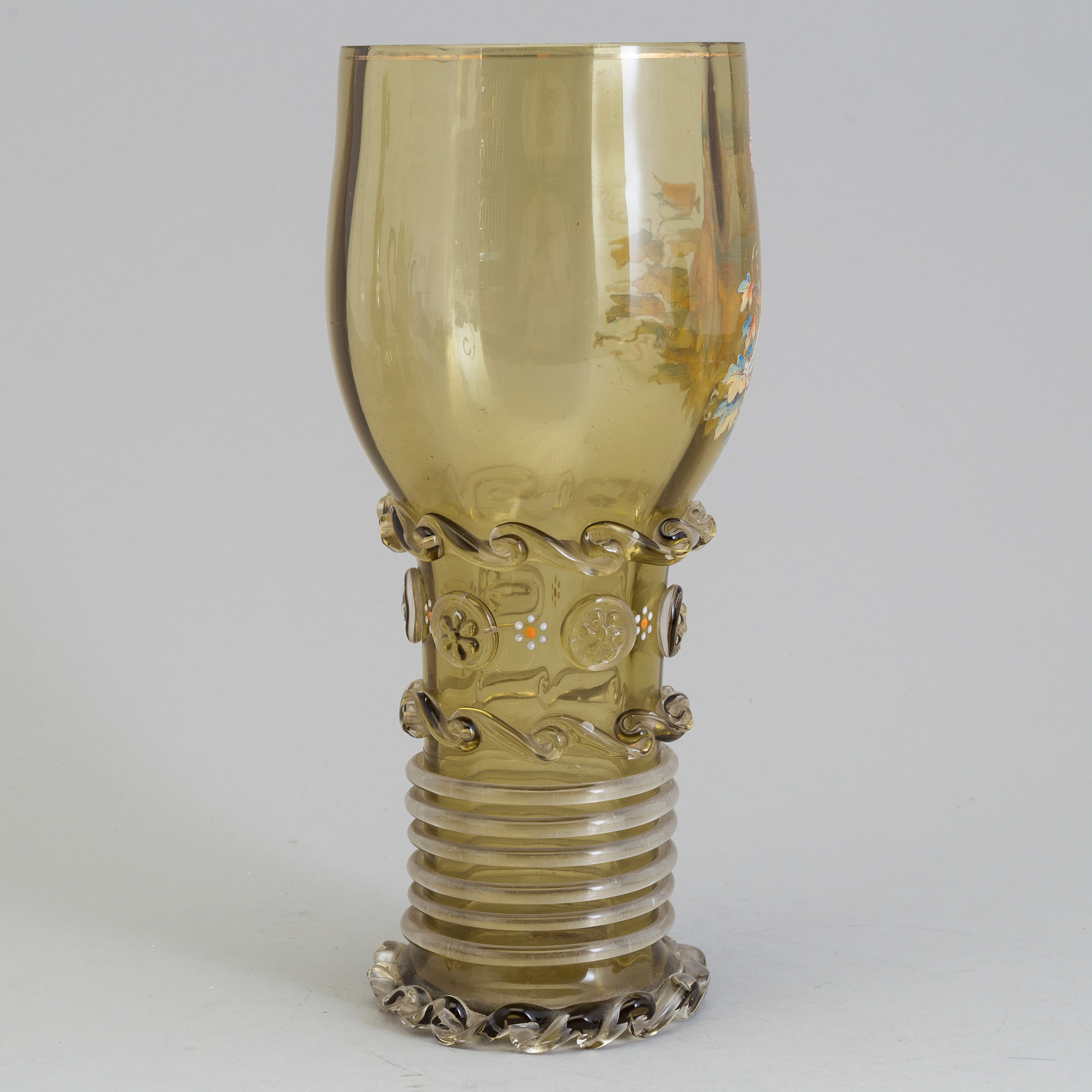 A GLASS BEAKER, first half of the 20th century. - Bukowskis