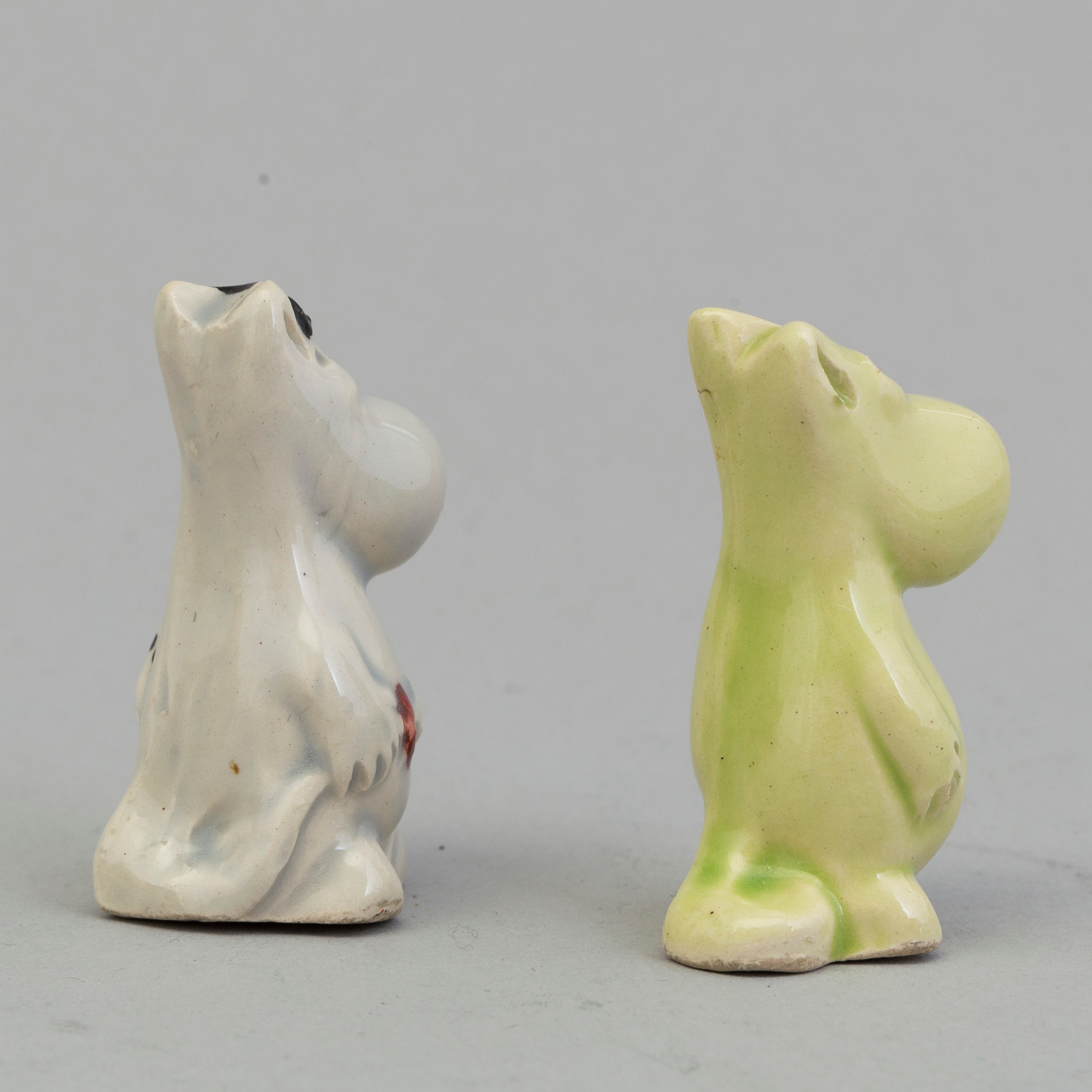 SIGNE HAMMARSTEN-JANSSON, two moomin ceramic characters by Arabia in ...