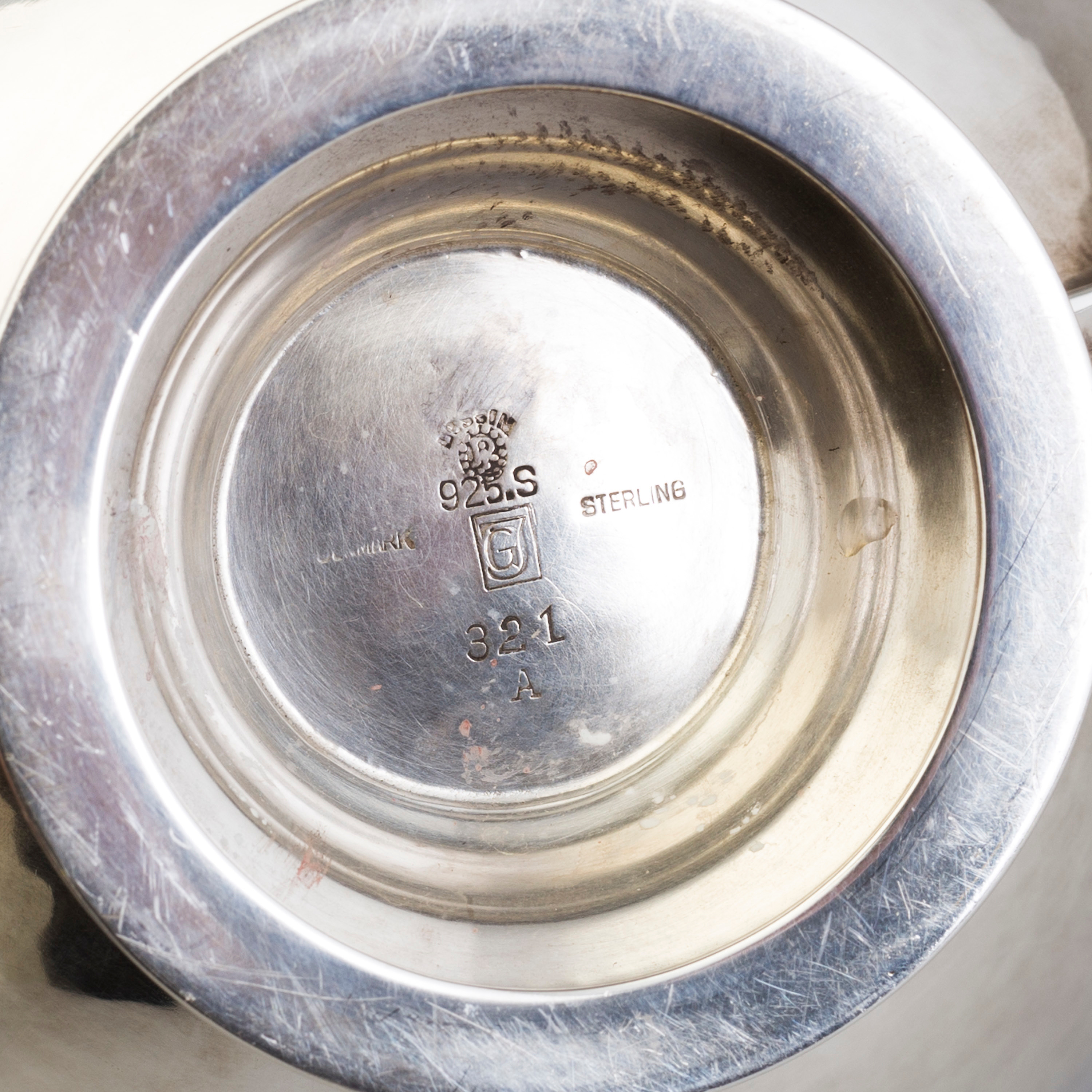 JOHAN ROHDE, a sterling silver bowl model 321A for Georg Jensen ...