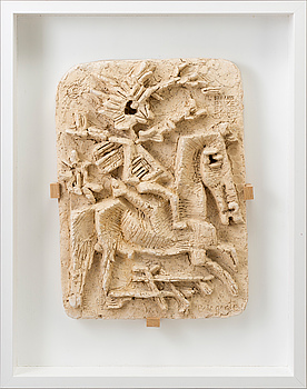 ERIC GRATE, relief/skulptur, terrakotta, signerad. - Bukowskis
