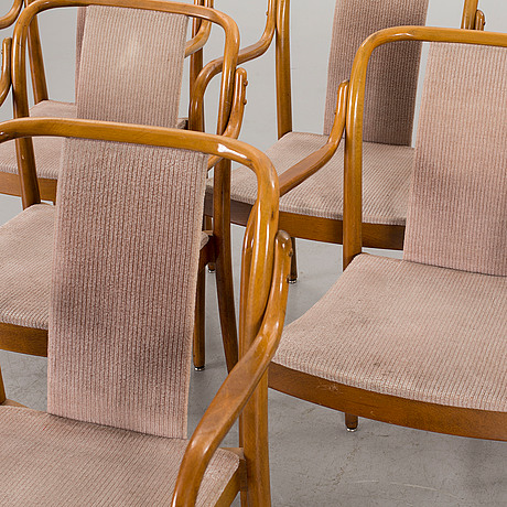 SIX "KAISER" CHAIRS BY JACK RÄNGE FOR GEMLA. - Bukowskis
