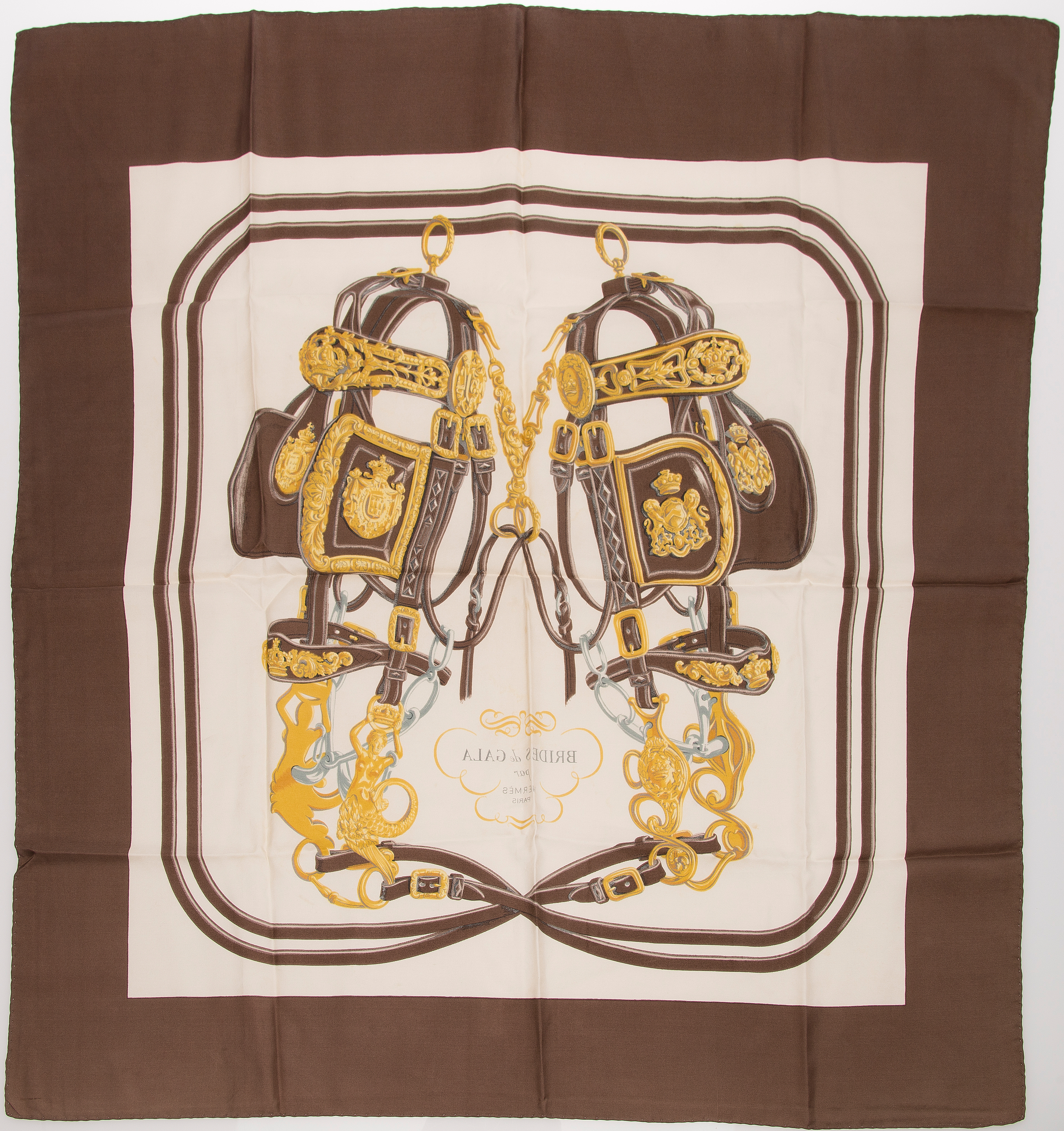 HERMÈS, "Brides de Gala", SCARF. - Bukowskis