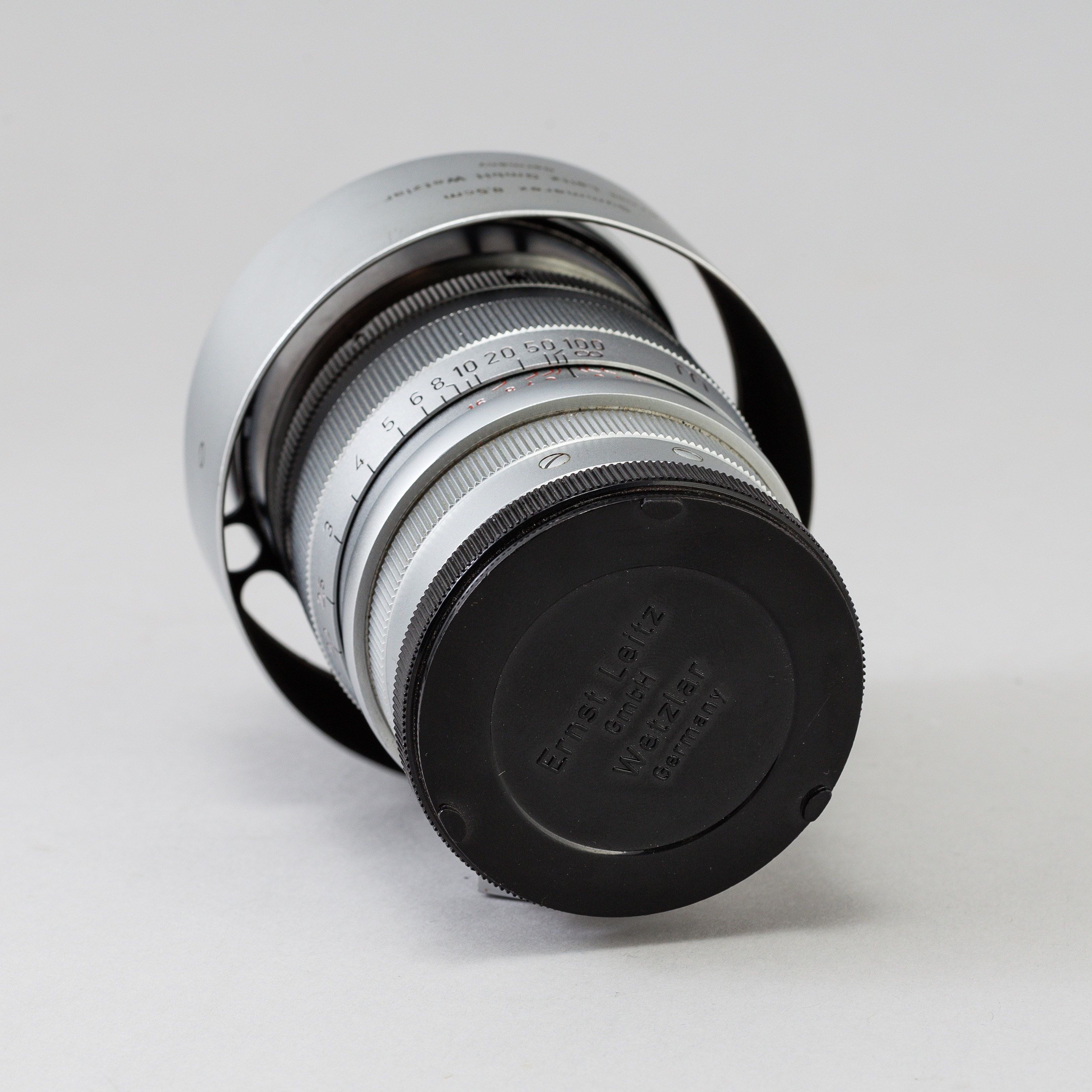 OBJEKTIV, Summarex f=8,5 cm 1:1,5 nr 1008826, formgivet av Max Berek ...