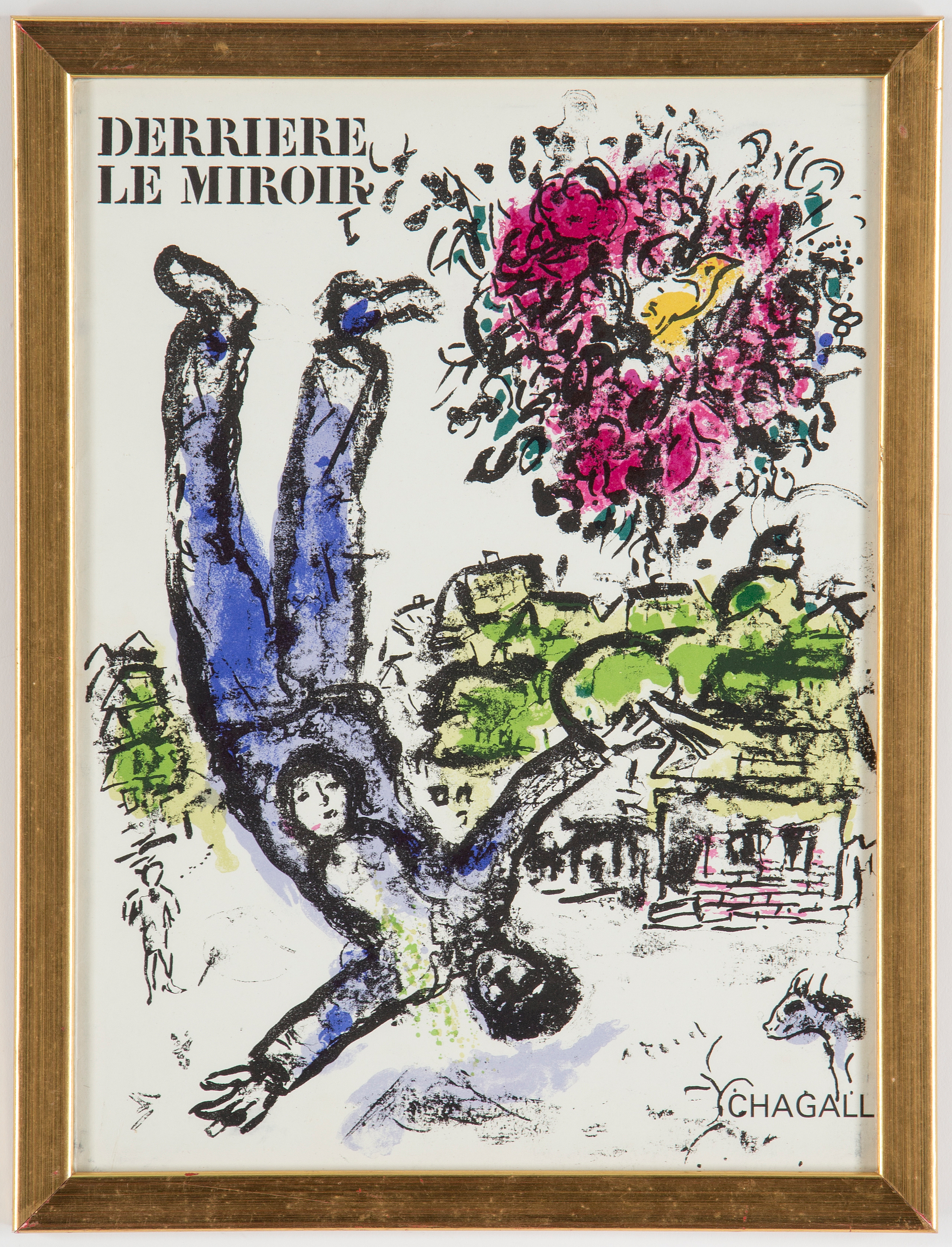 Marc Chagall After Lithograph In Colours 1964 Bukowskis