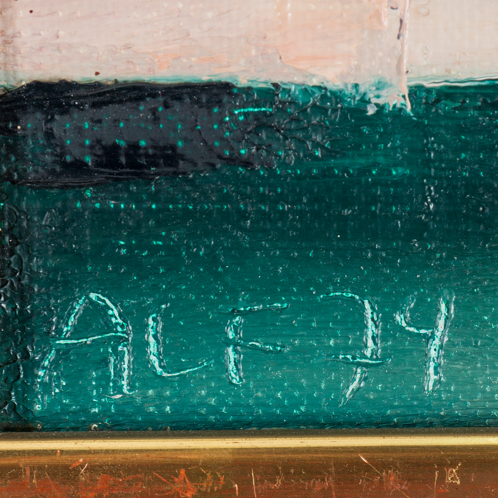 ALF OLSSON, oil on canvas, signed and dated -74. - Bukowskis